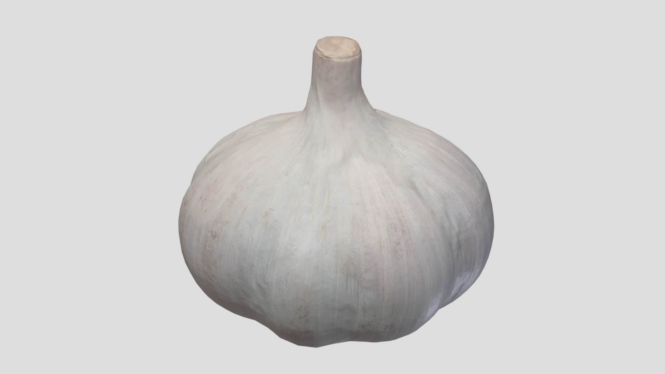 Garlic Low Poly - 3D Model by frezzy