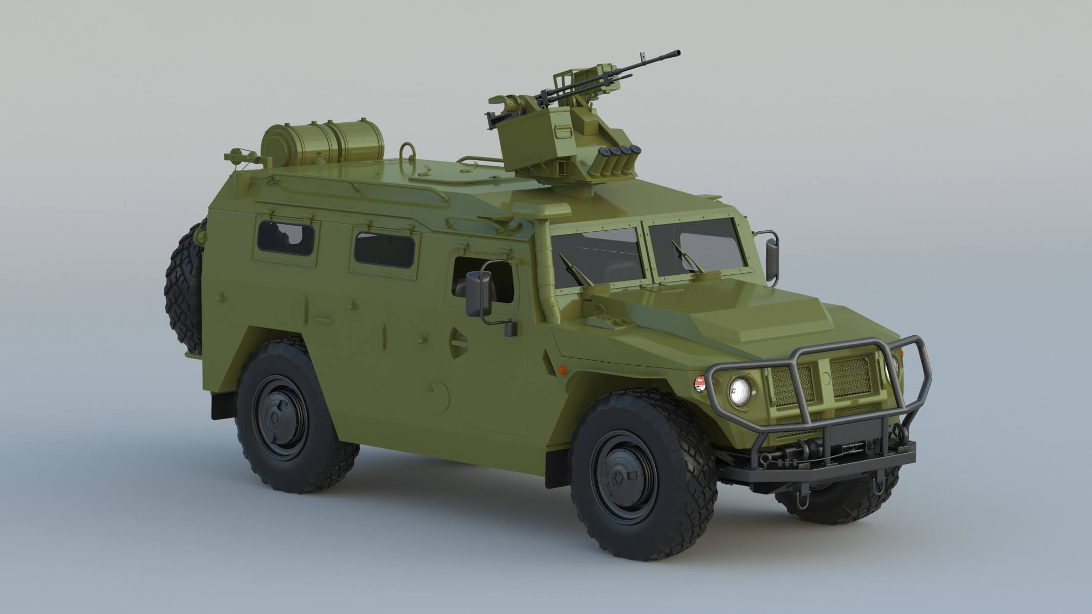 GAZ Tigr - 3D Model by frezzy