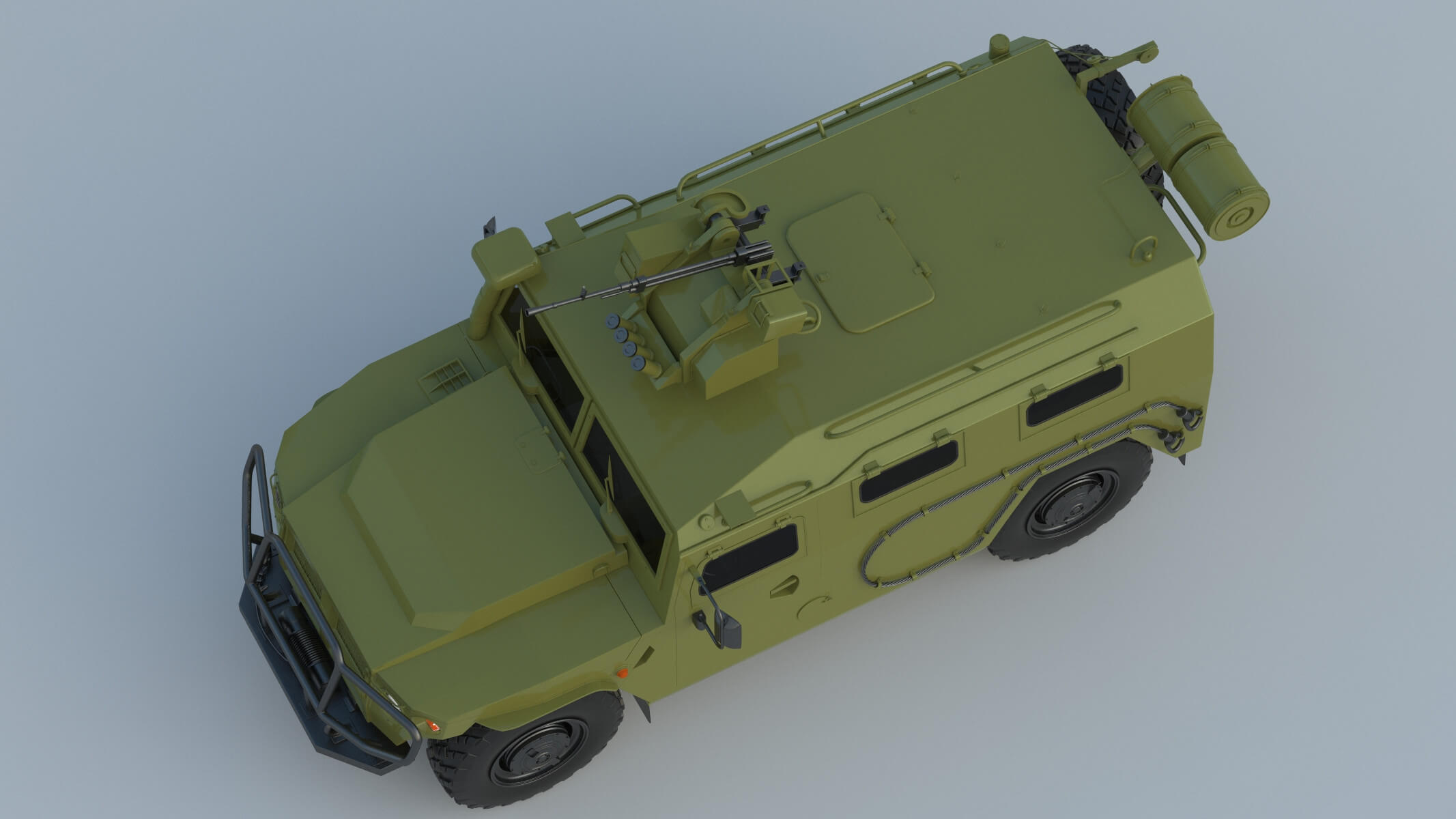 GAZ Tigr - 3D Model by frezzy