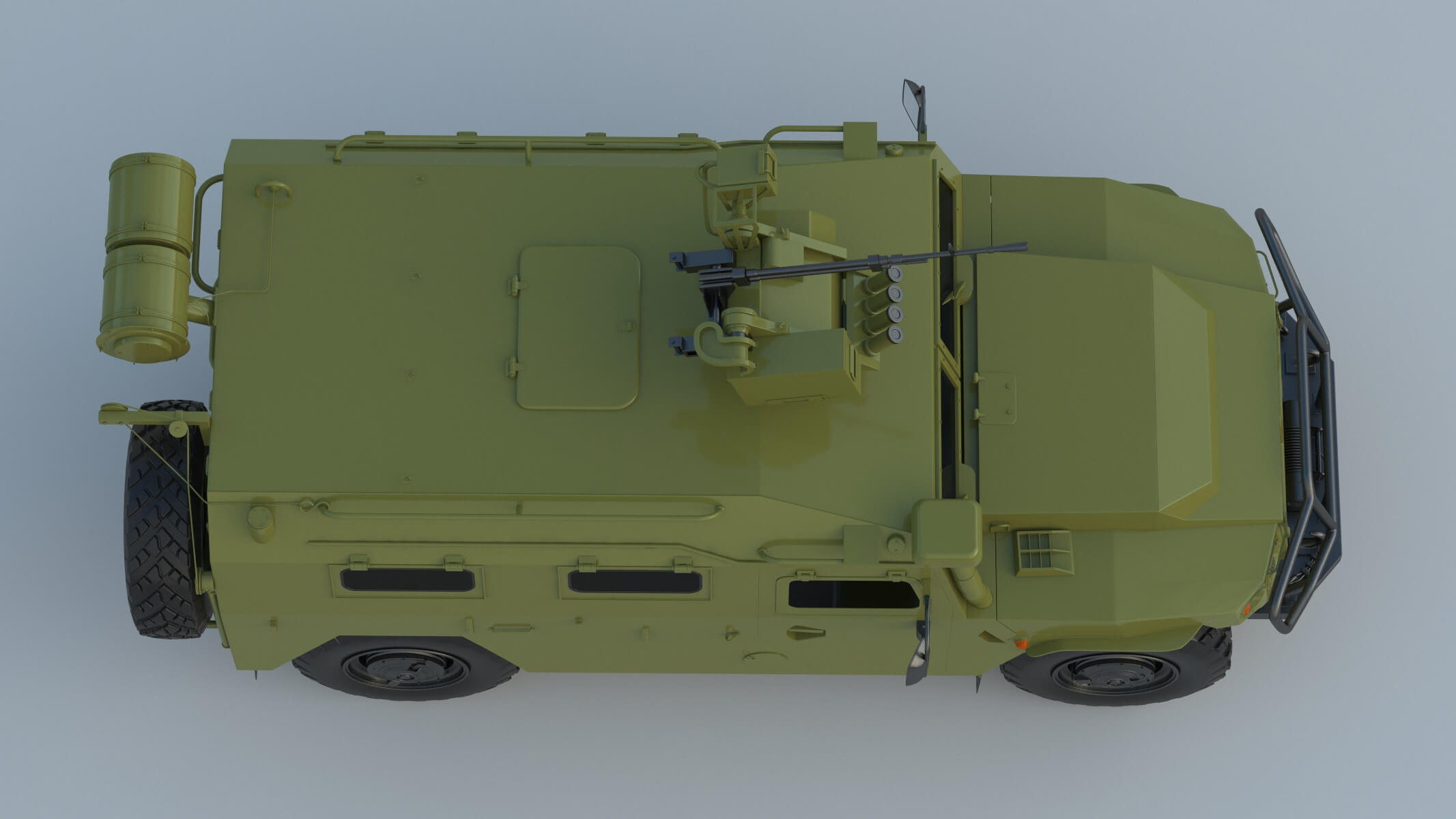 GAZ Tigr - 3D Model by frezzy