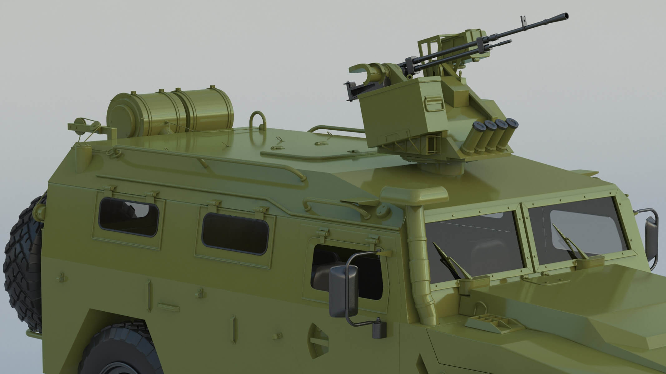 GAZ Tigr - 3D Model by frezzy