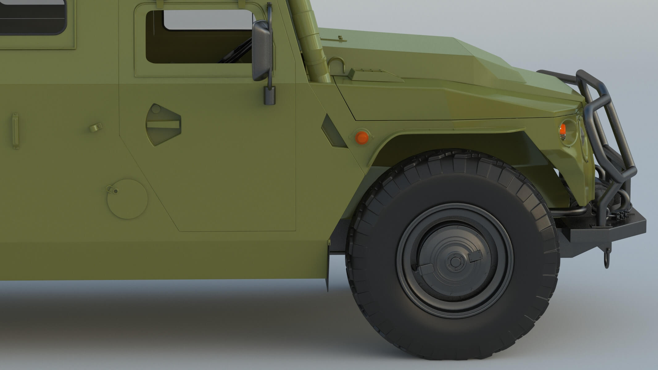 GAZ Tigr - 3D Model by frezzy