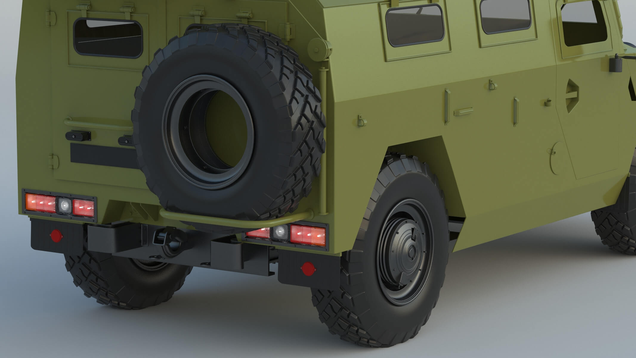 GAZ Tigr - 3D Model by frezzy