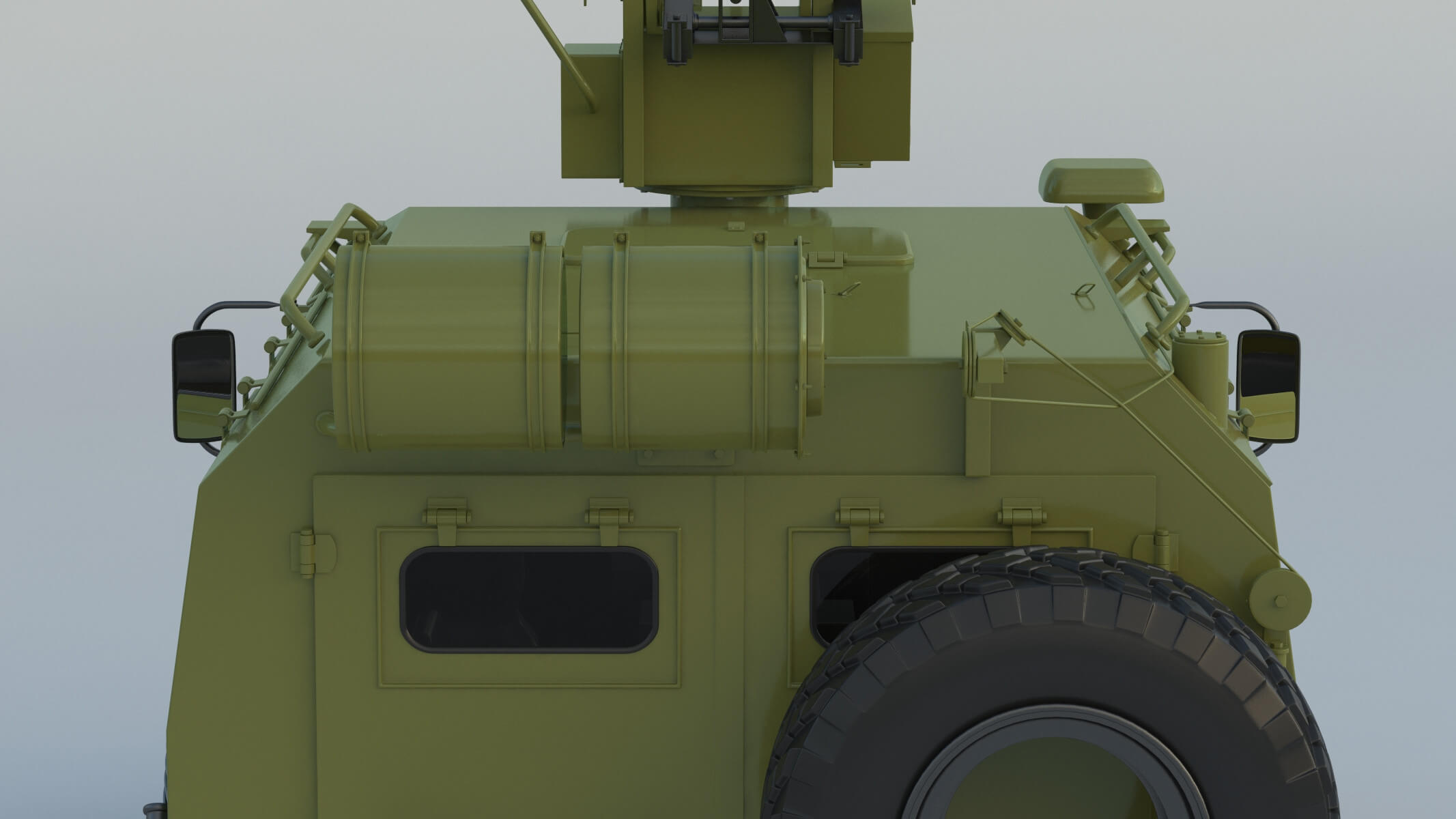 GAZ Tigr - 3D Model by frezzy