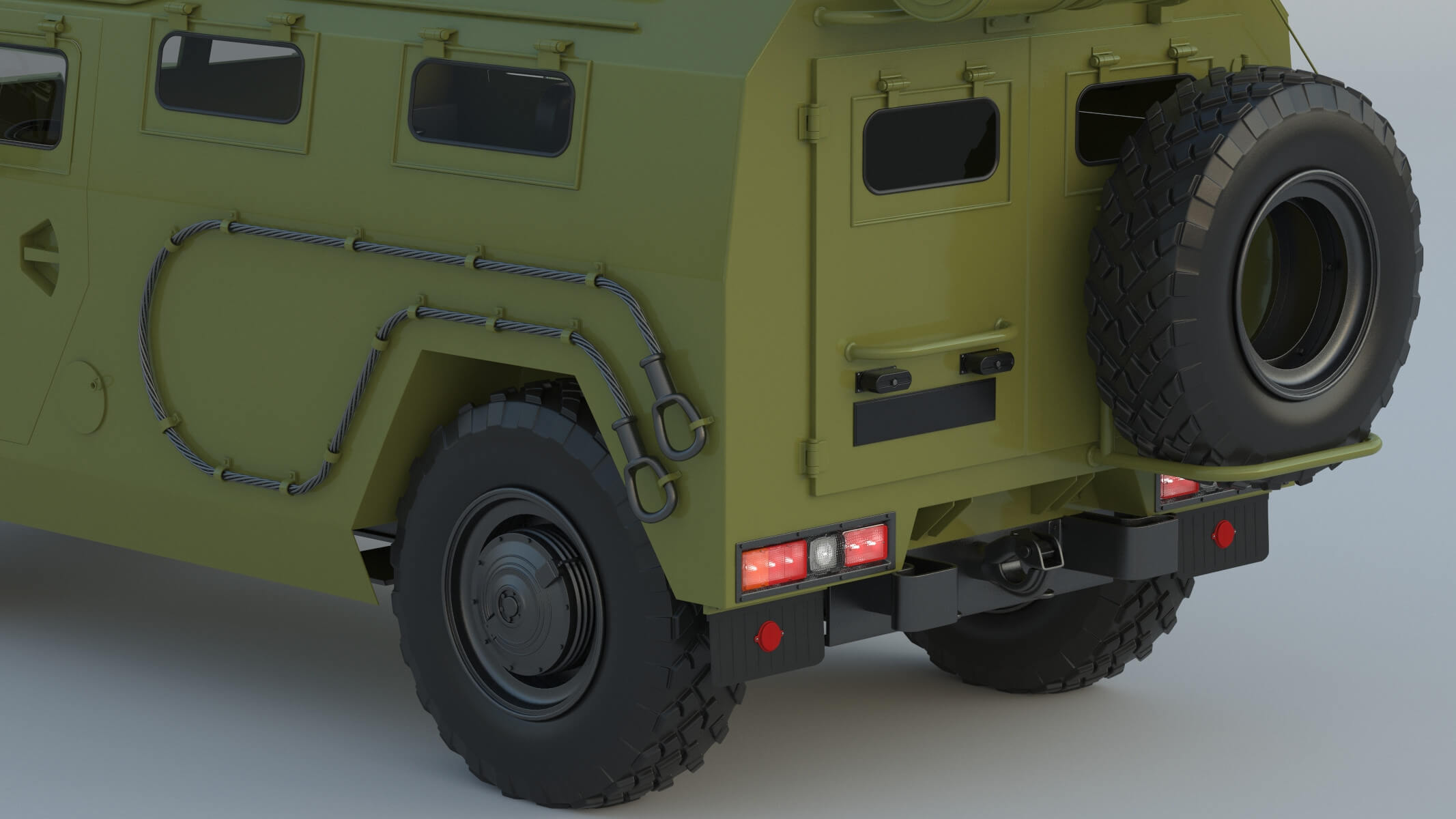 GAZ Tigr - 3D Model by frezzy