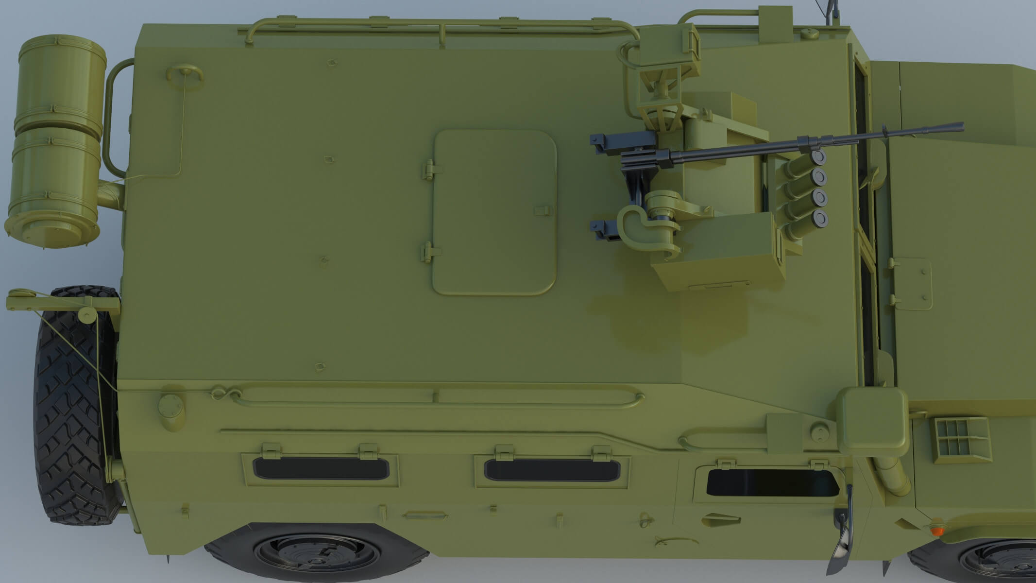 GAZ Tigr - 3D Model by frezzy