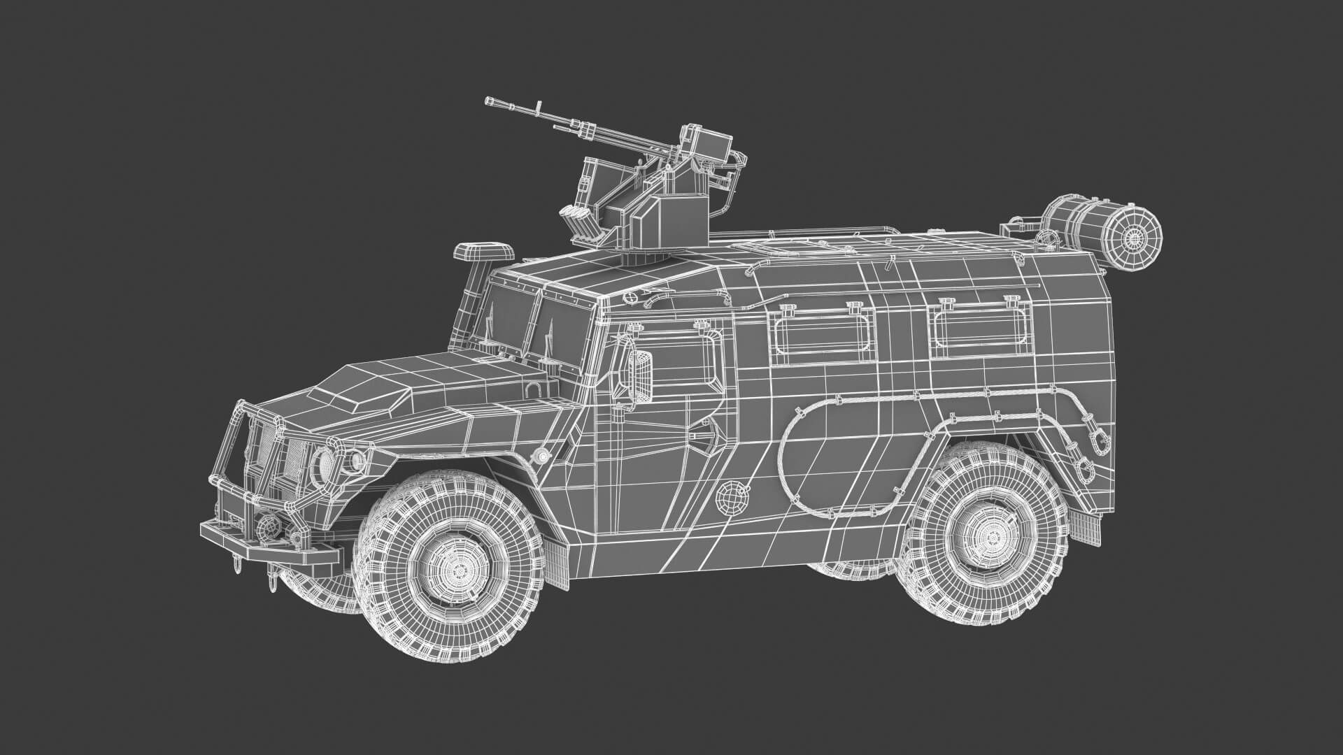 GAZ Tigr - 3D Model by frezzy