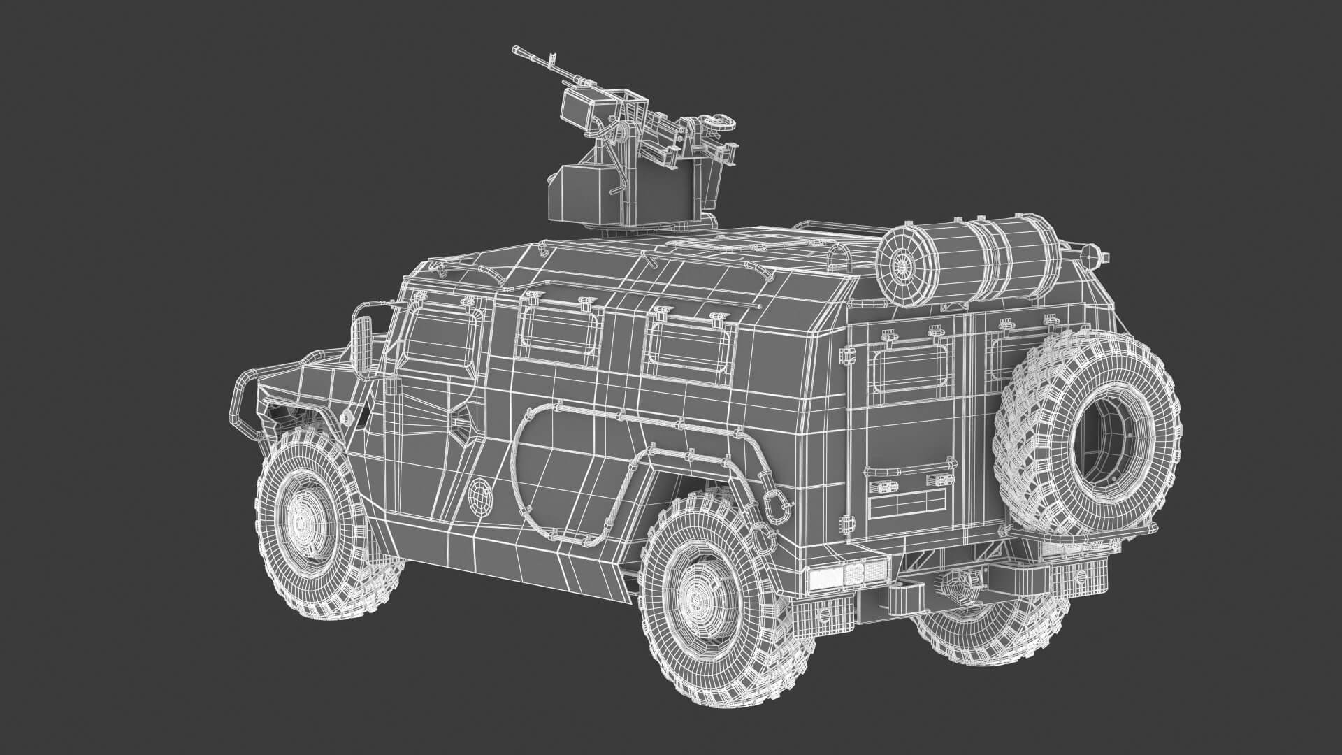 GAZ Tigr - 3D Model by frezzy