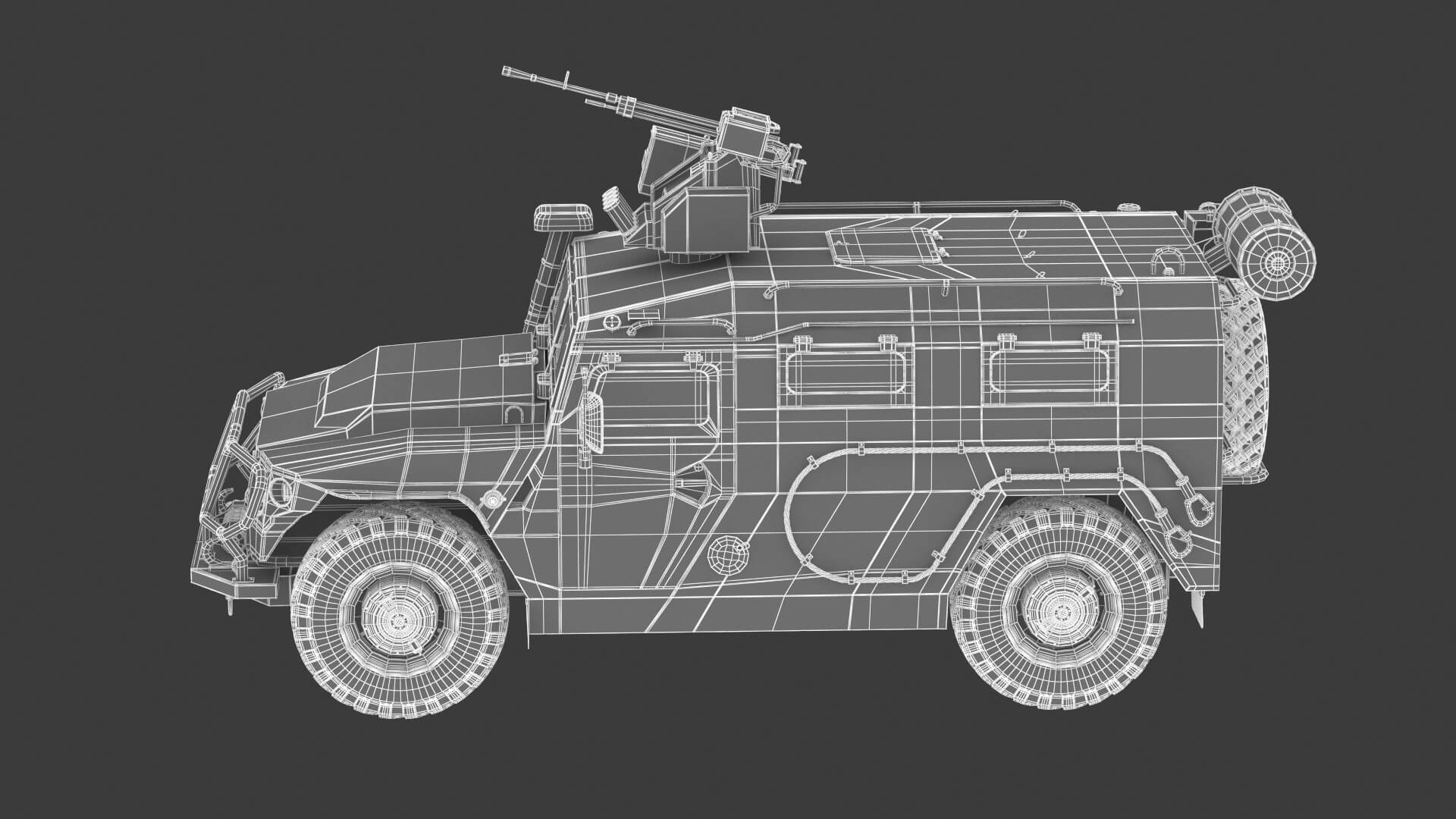 GAZ Tigr - 3D Model by frezzy