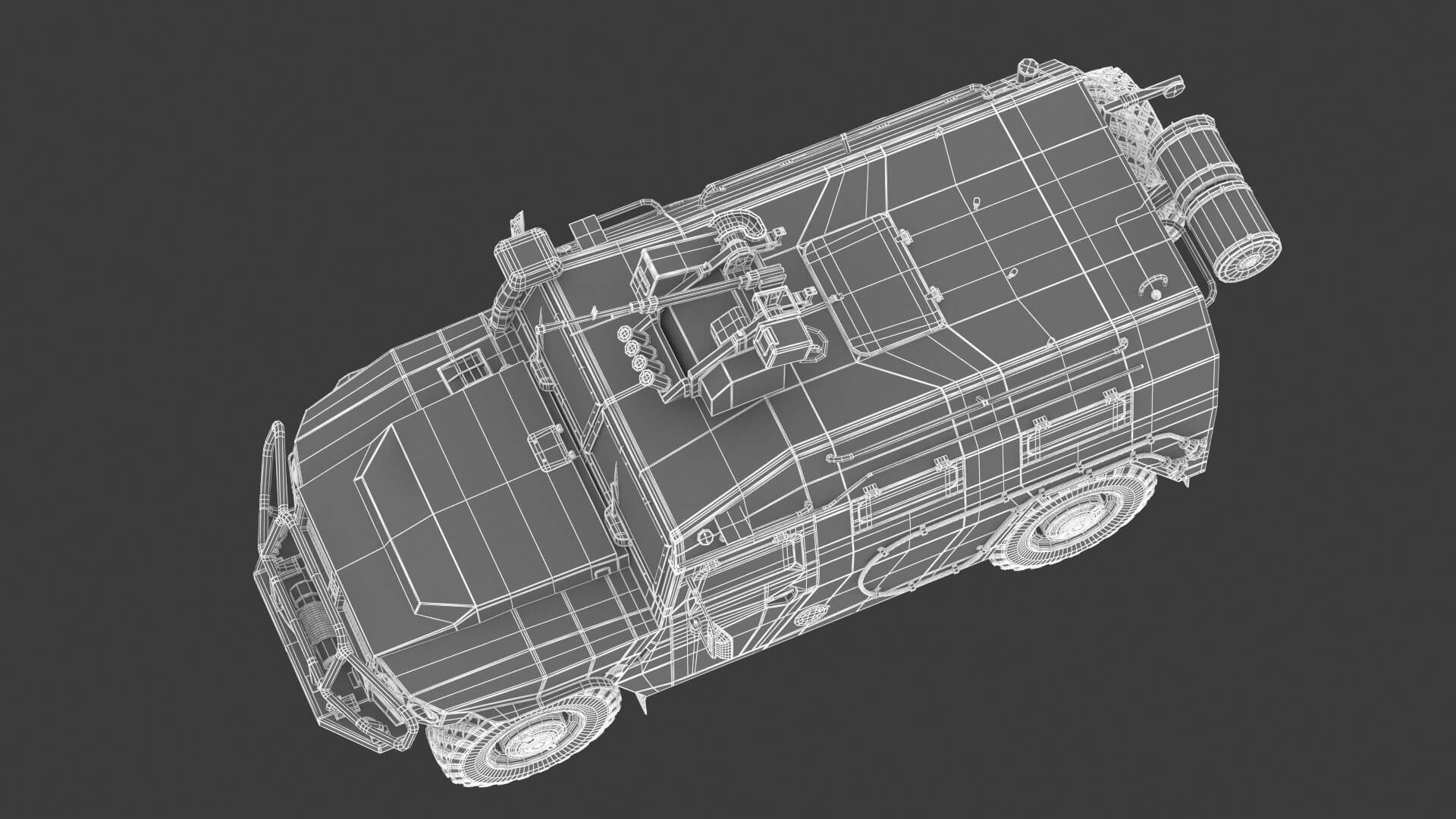 GAZ Tigr - 3D Model by frezzy