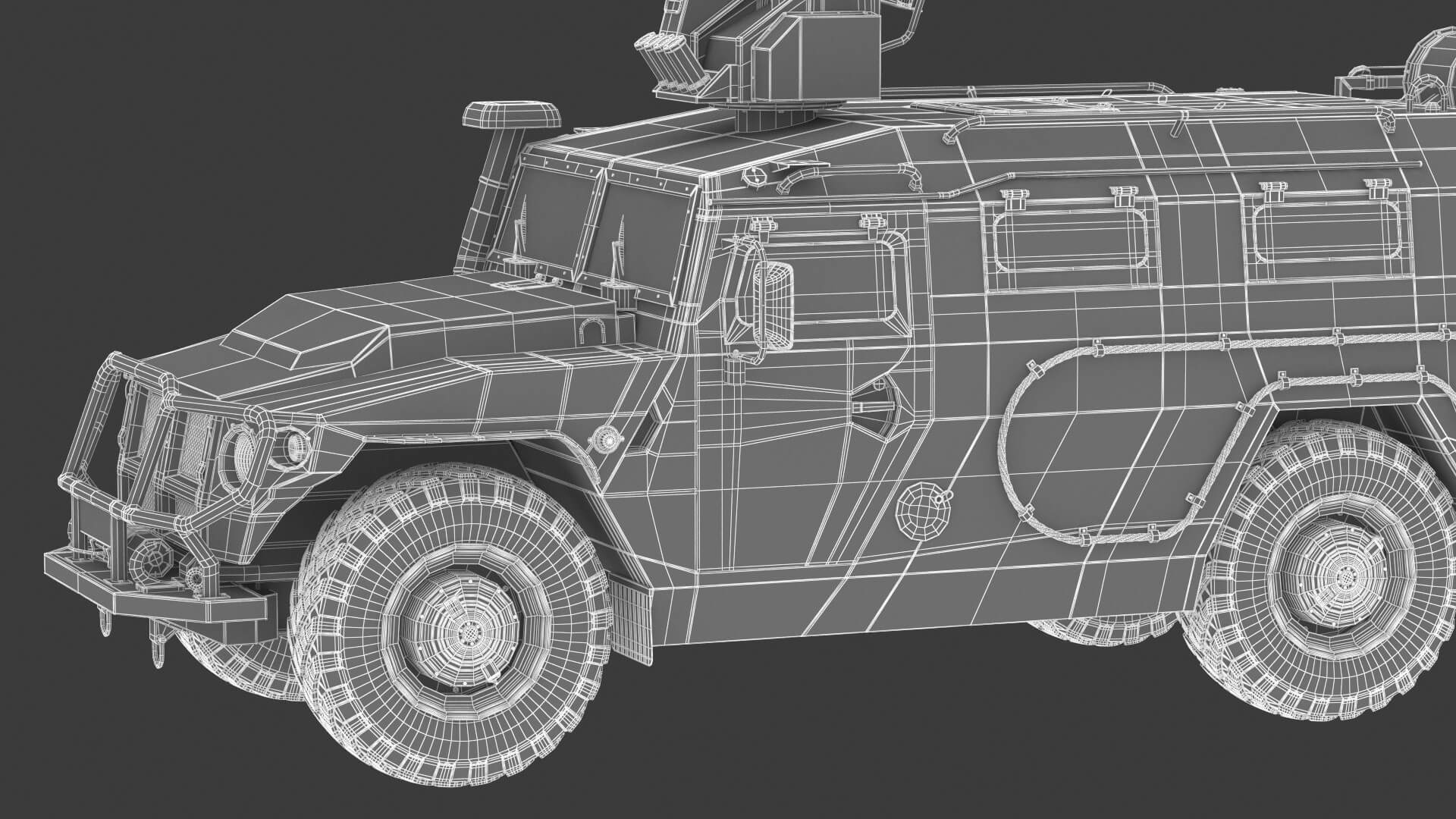 GAZ Tigr - 3D Model by frezzy