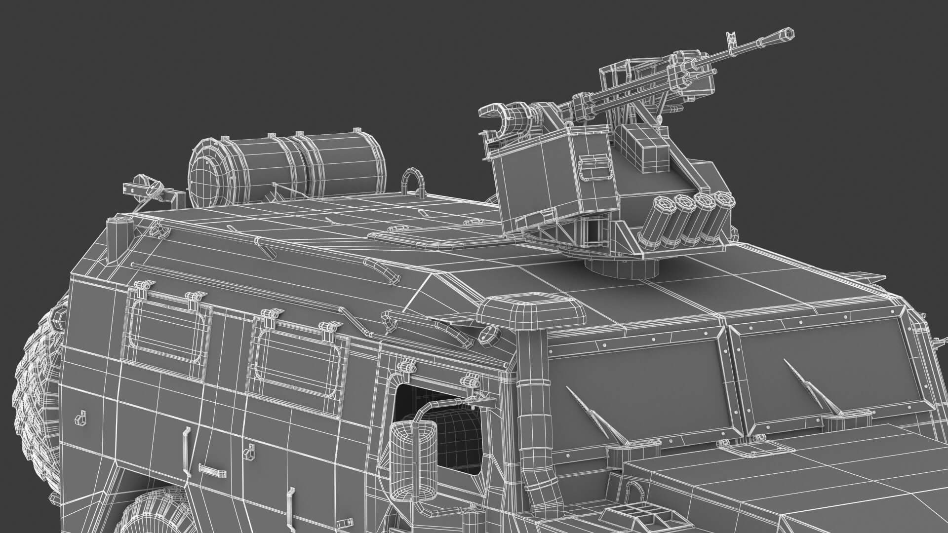 GAZ Tigr - 3D Model by frezzy