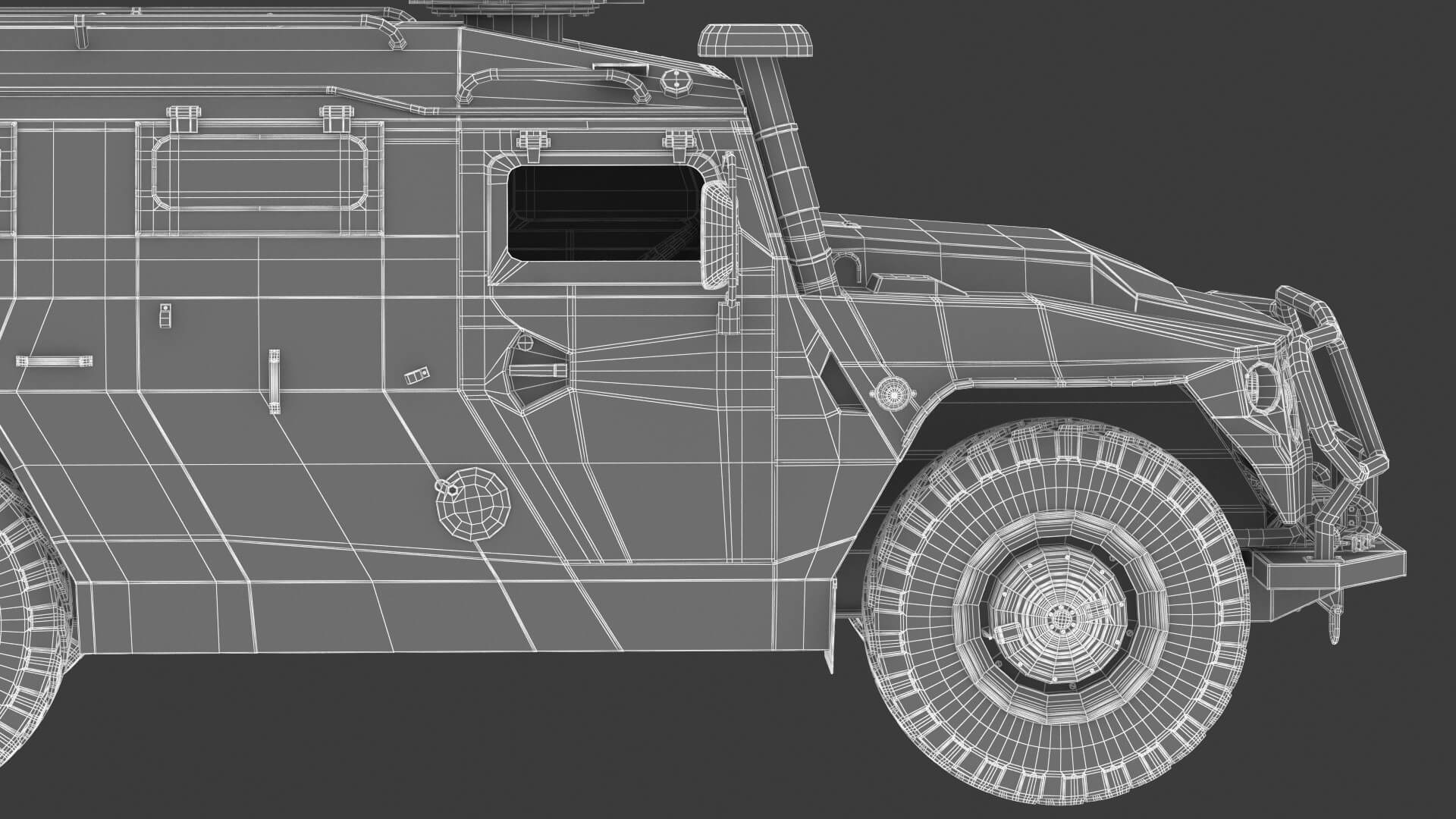 GAZ Tigr - 3D Model by frezzy