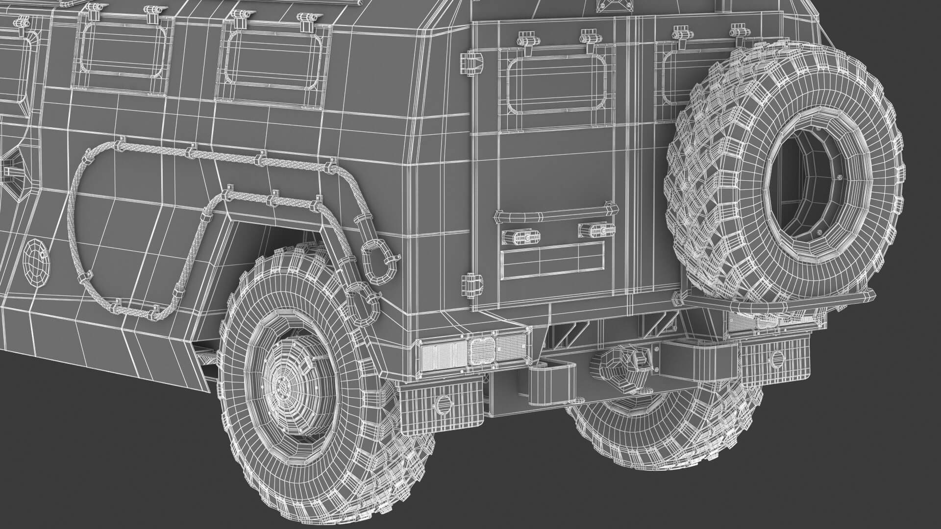 GAZ Tigr - 3D Model by frezzy