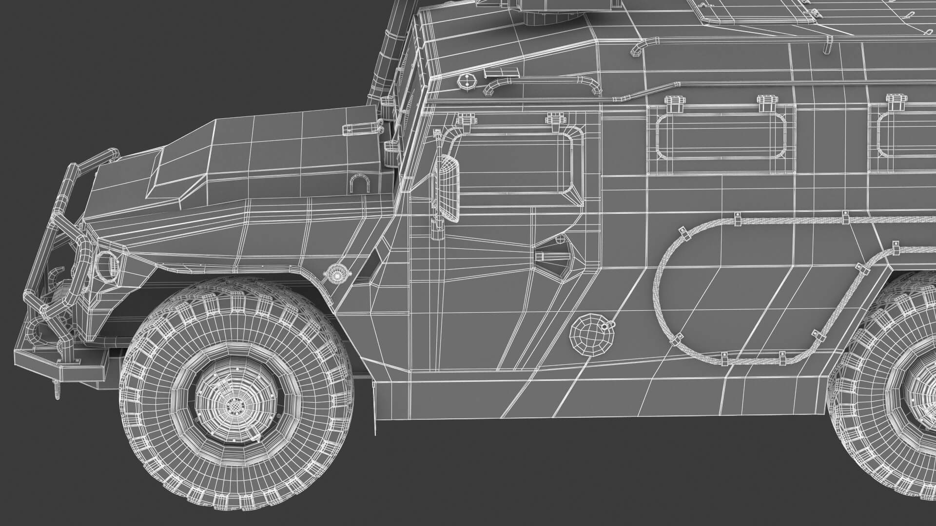 GAZ Tigr - 3D Model by frezzy