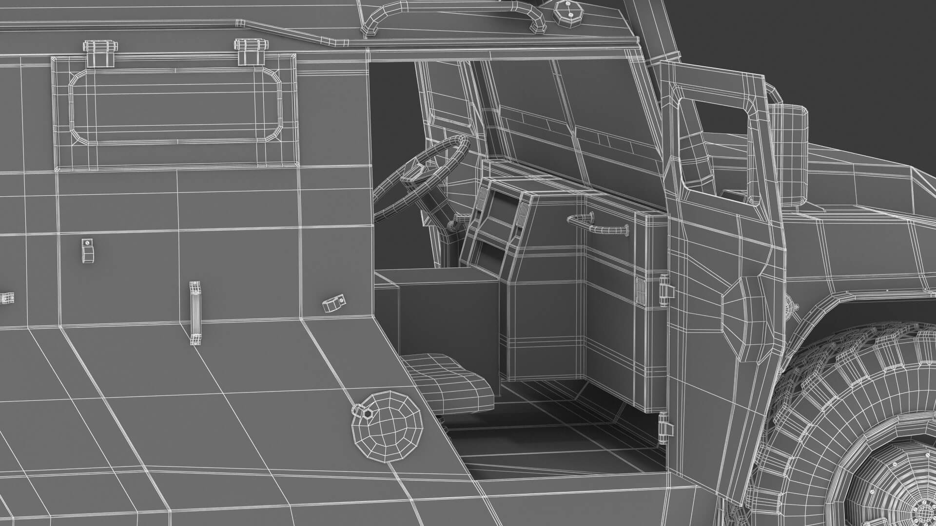 GAZ Tigr - 3D Model by frezzy