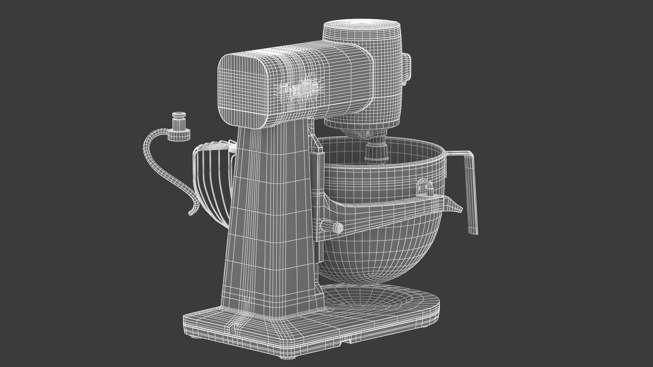 Ge Profile Smart Stand Mixer - 3D Model by frezzy