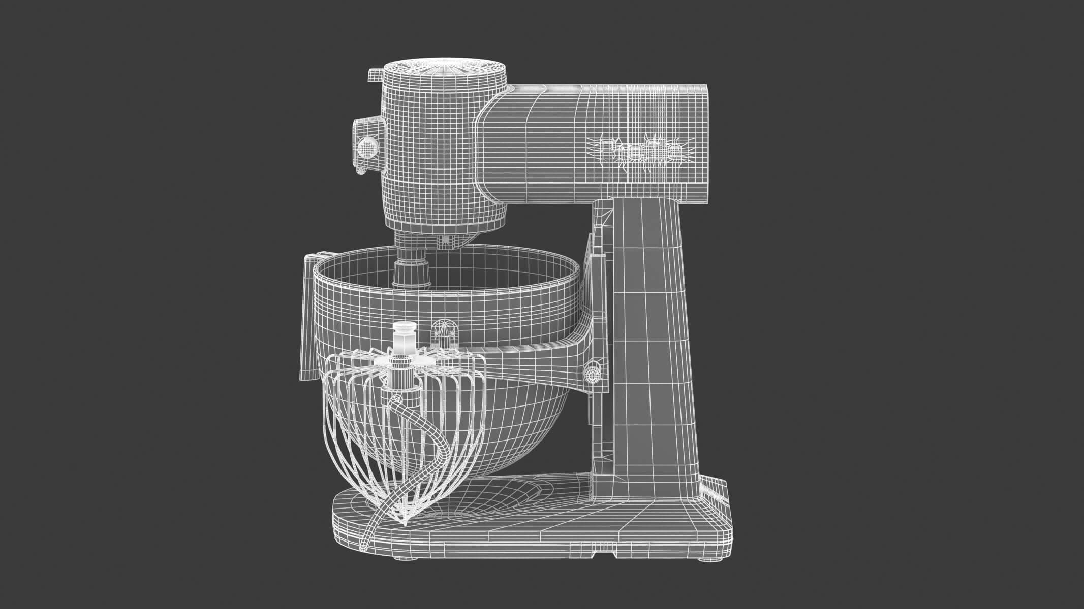 Ge Profile Smart Stand Mixer - 3D Model by frezzy