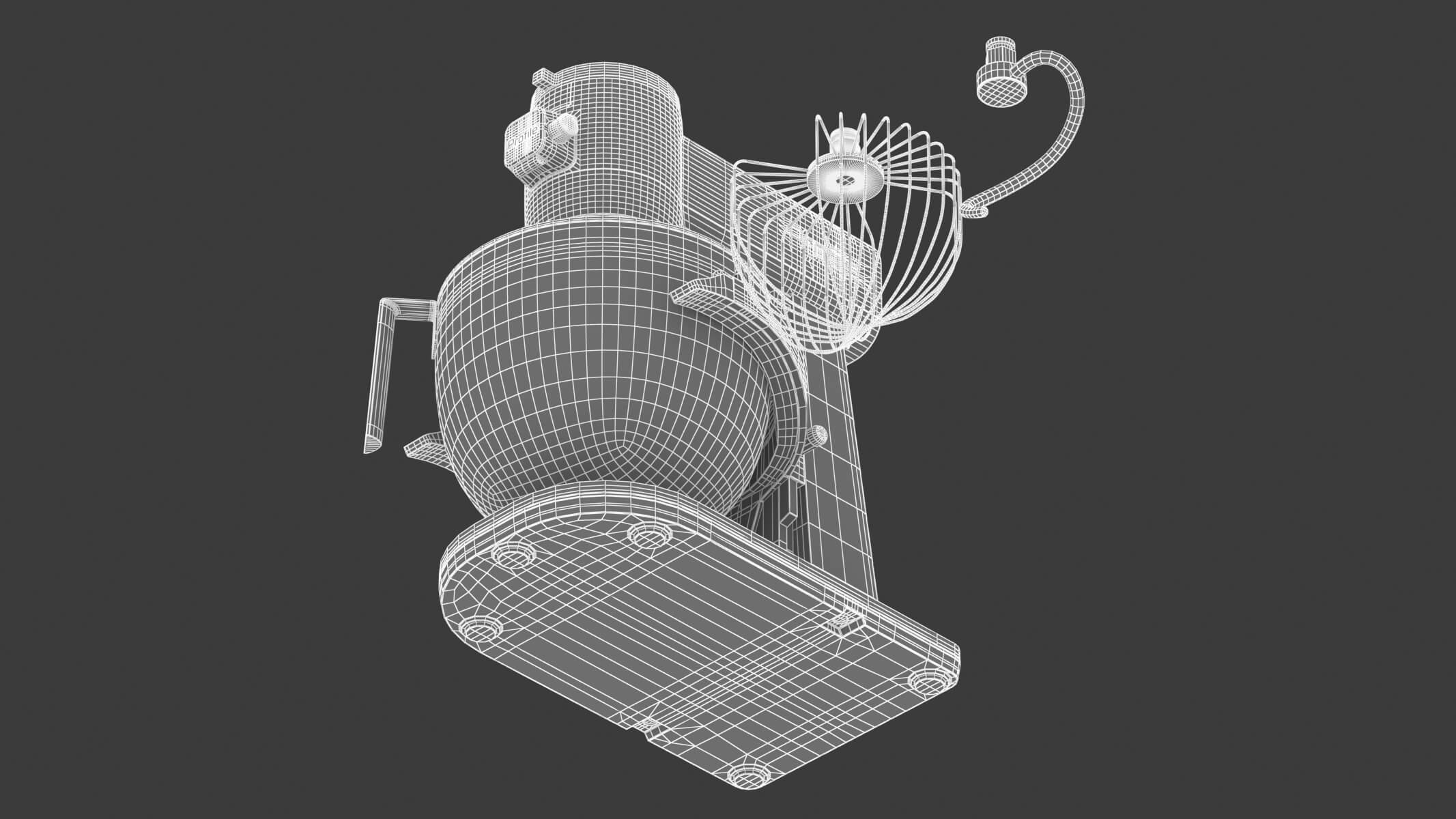 Ge Profile Smart Stand Mixer - 3D Model by frezzy