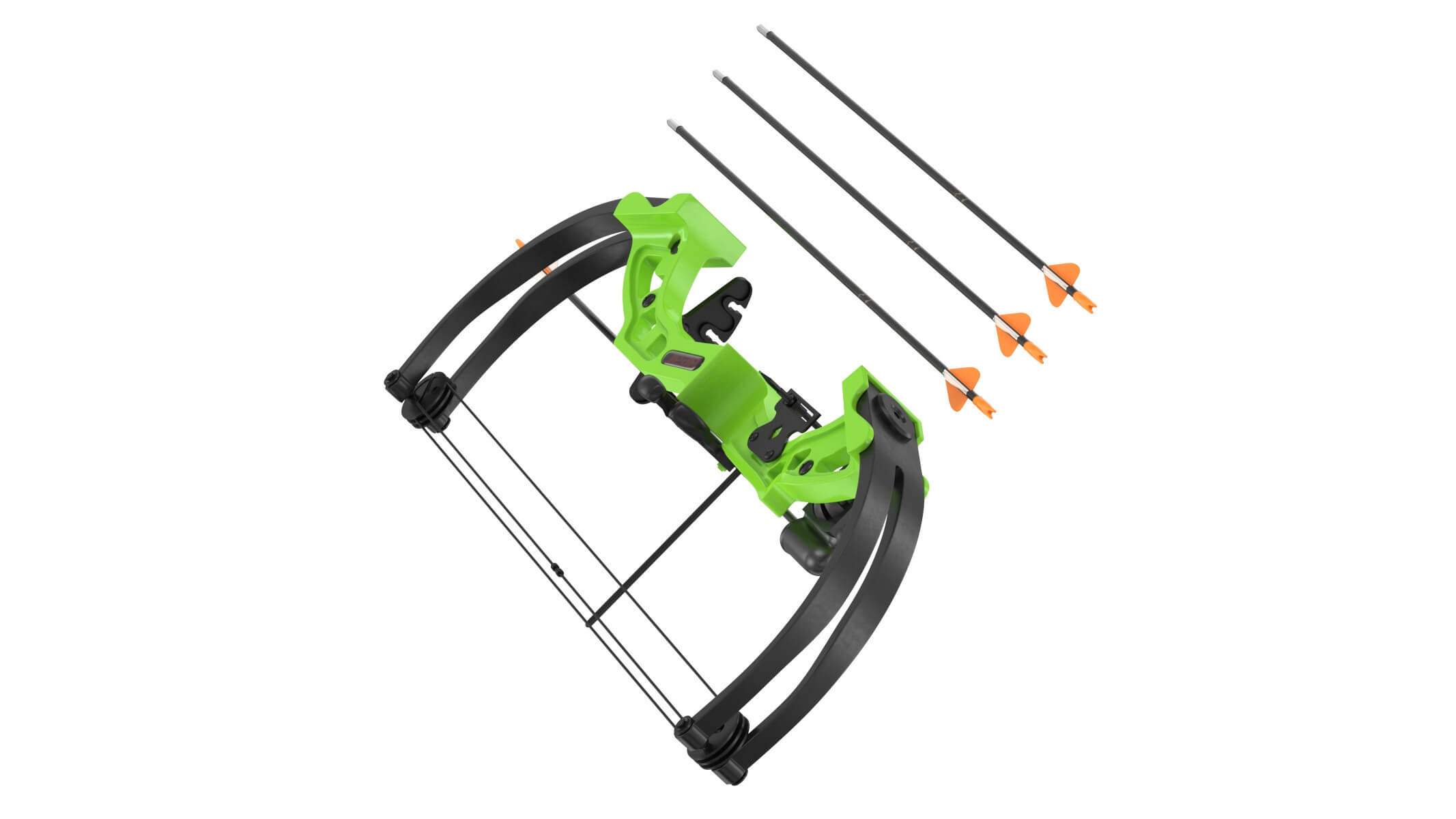 Generic Bow and Arrow - 3D Model by frezzy