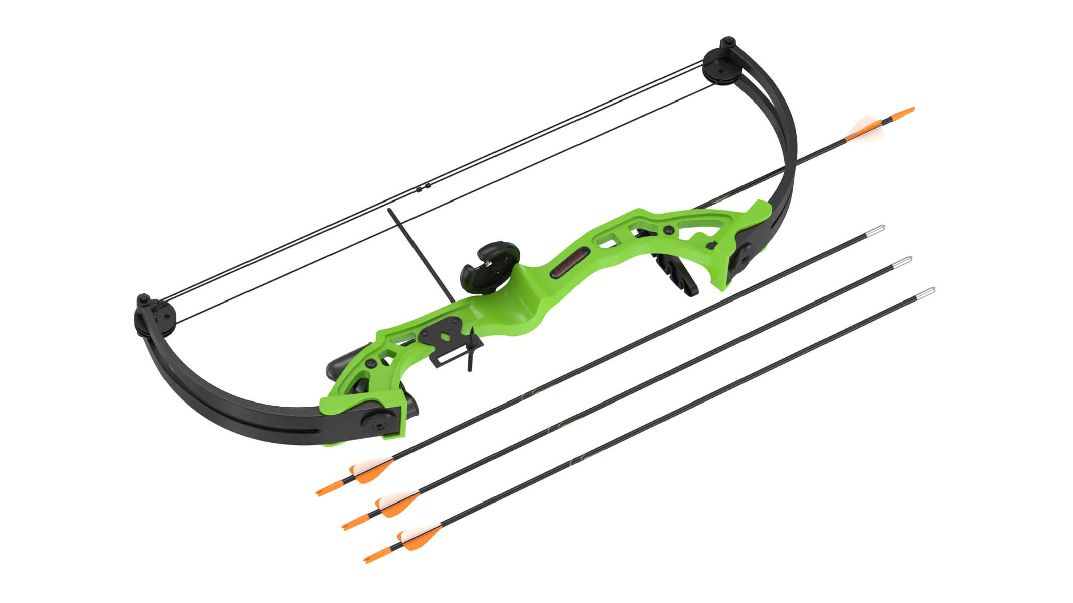 Generic Bow and Arrow - 3D Model by frezzy