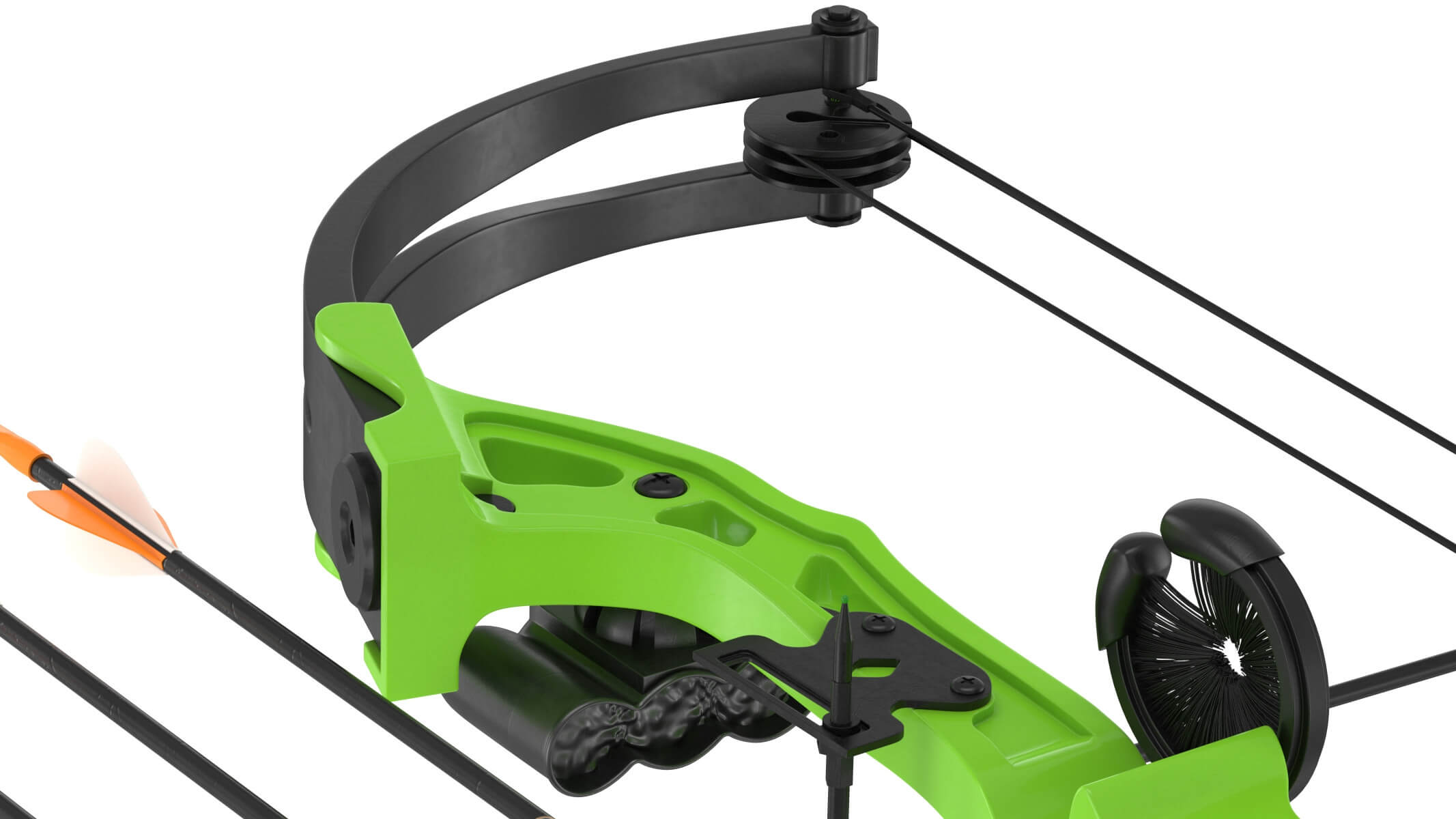 Generic Bow and Arrow - 3D Model by frezzy