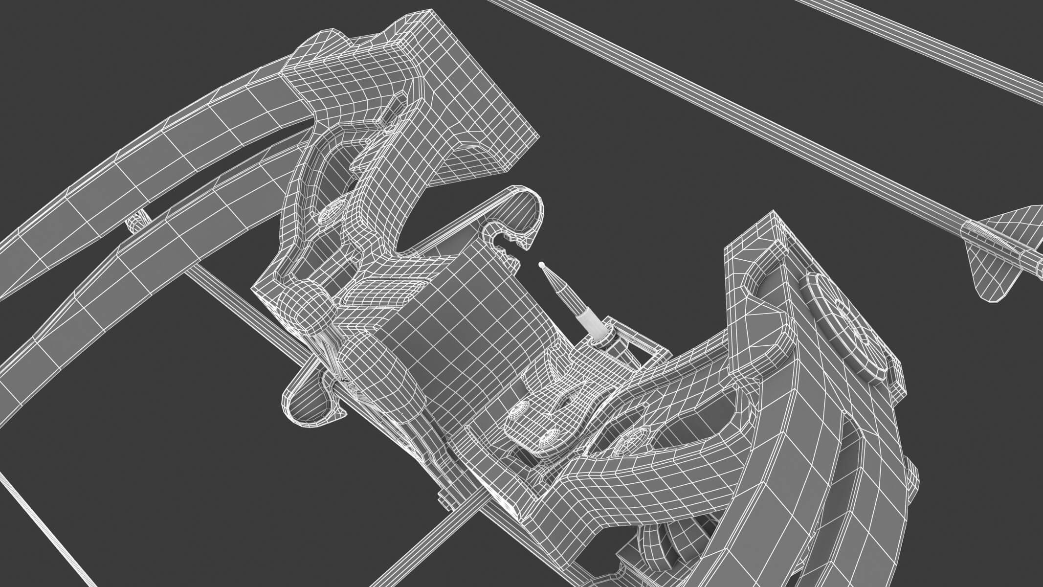 Generic Bow and Arrow - 3D Model by frezzy