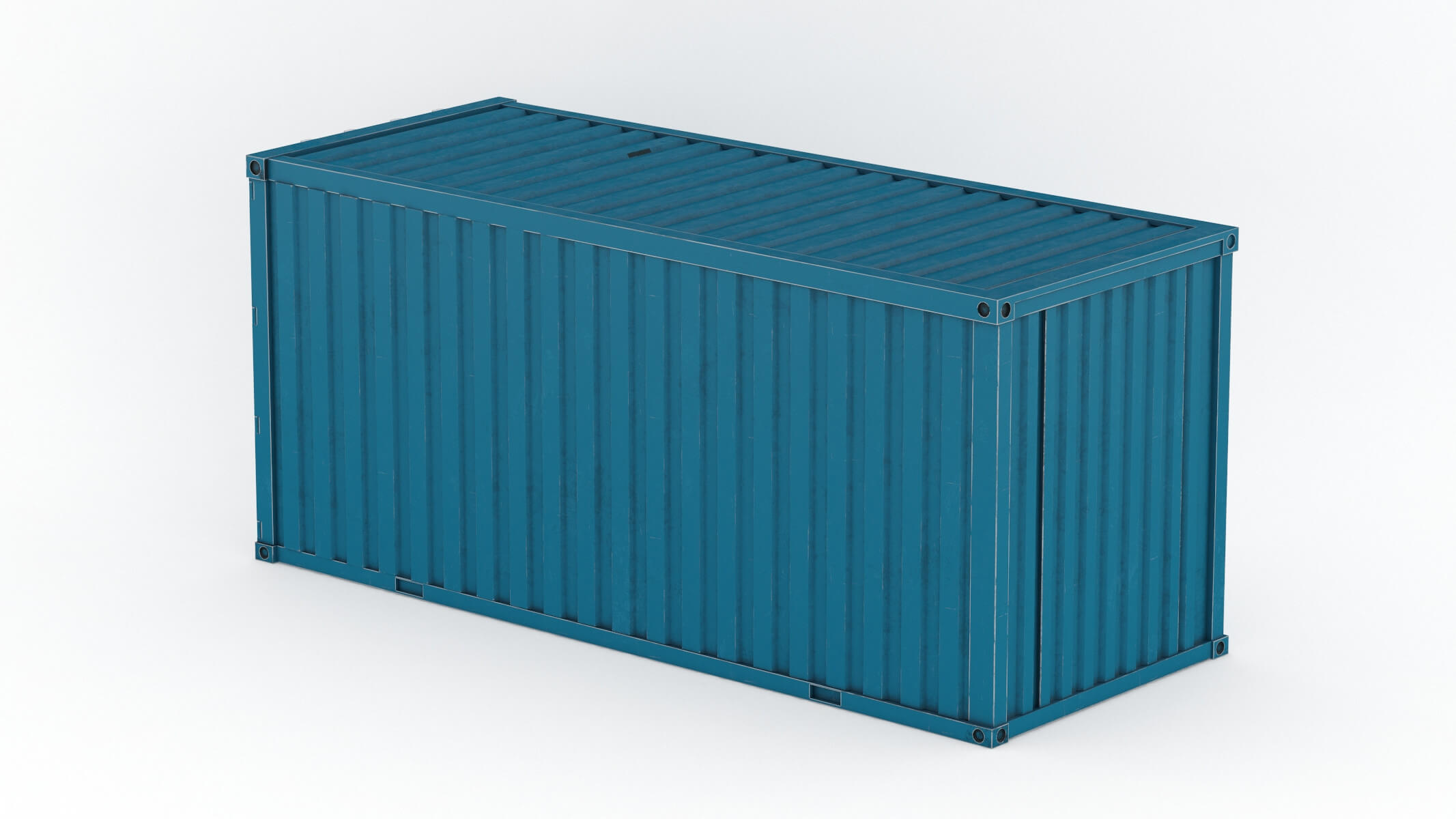 Generic Container 20Ft - 3D Model by frezzy