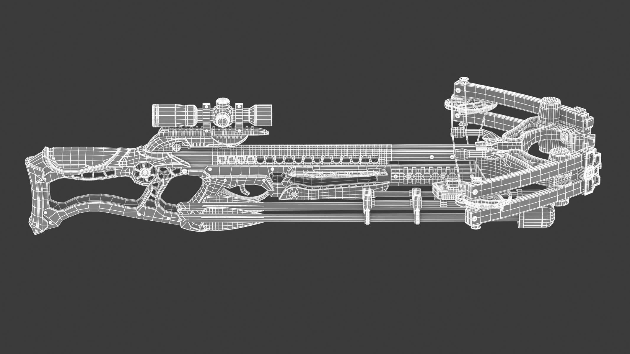 Generic Crossbow - 3D Model by frezzy