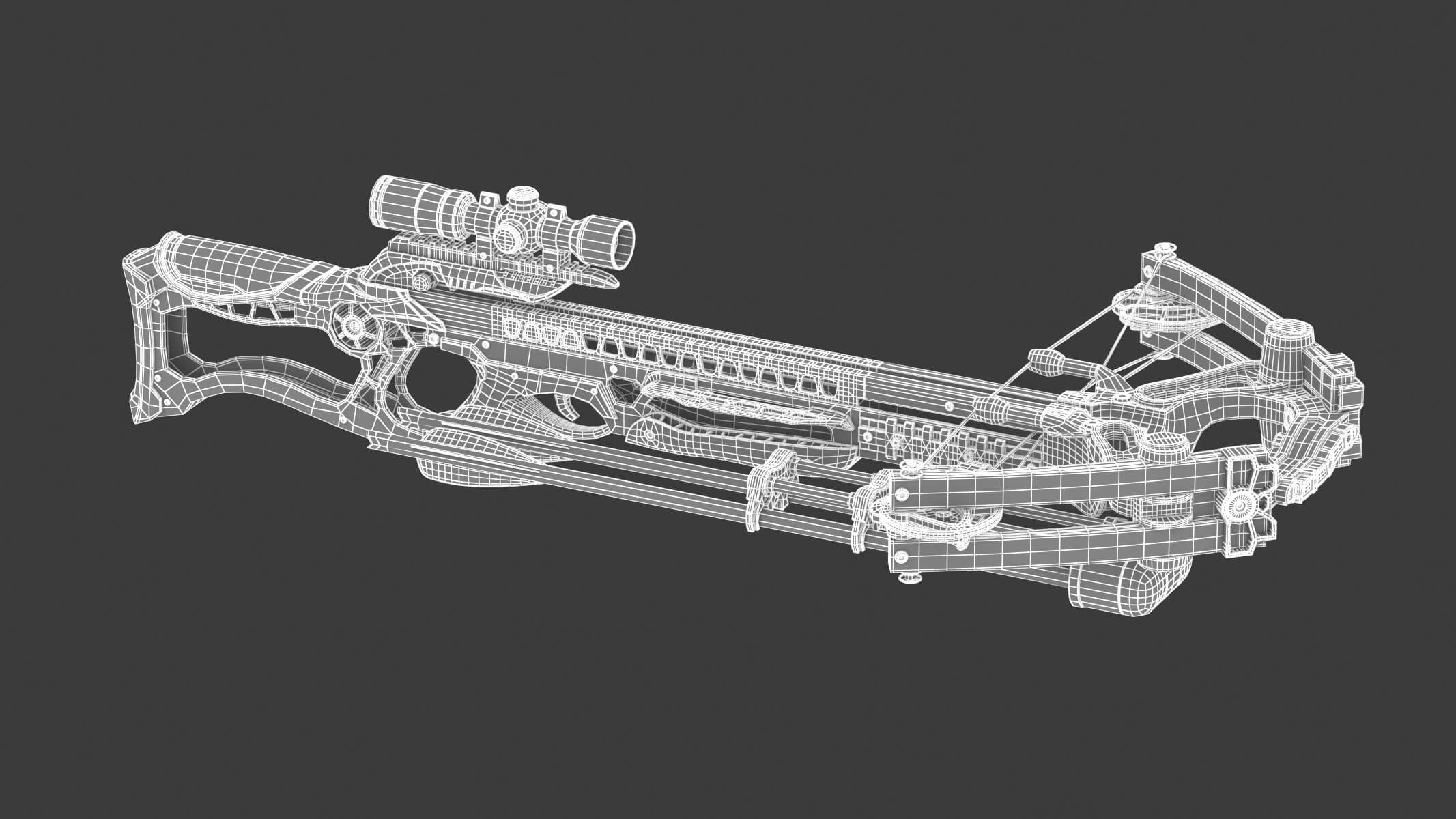 Generic Crossbow - 3D Model by frezzy