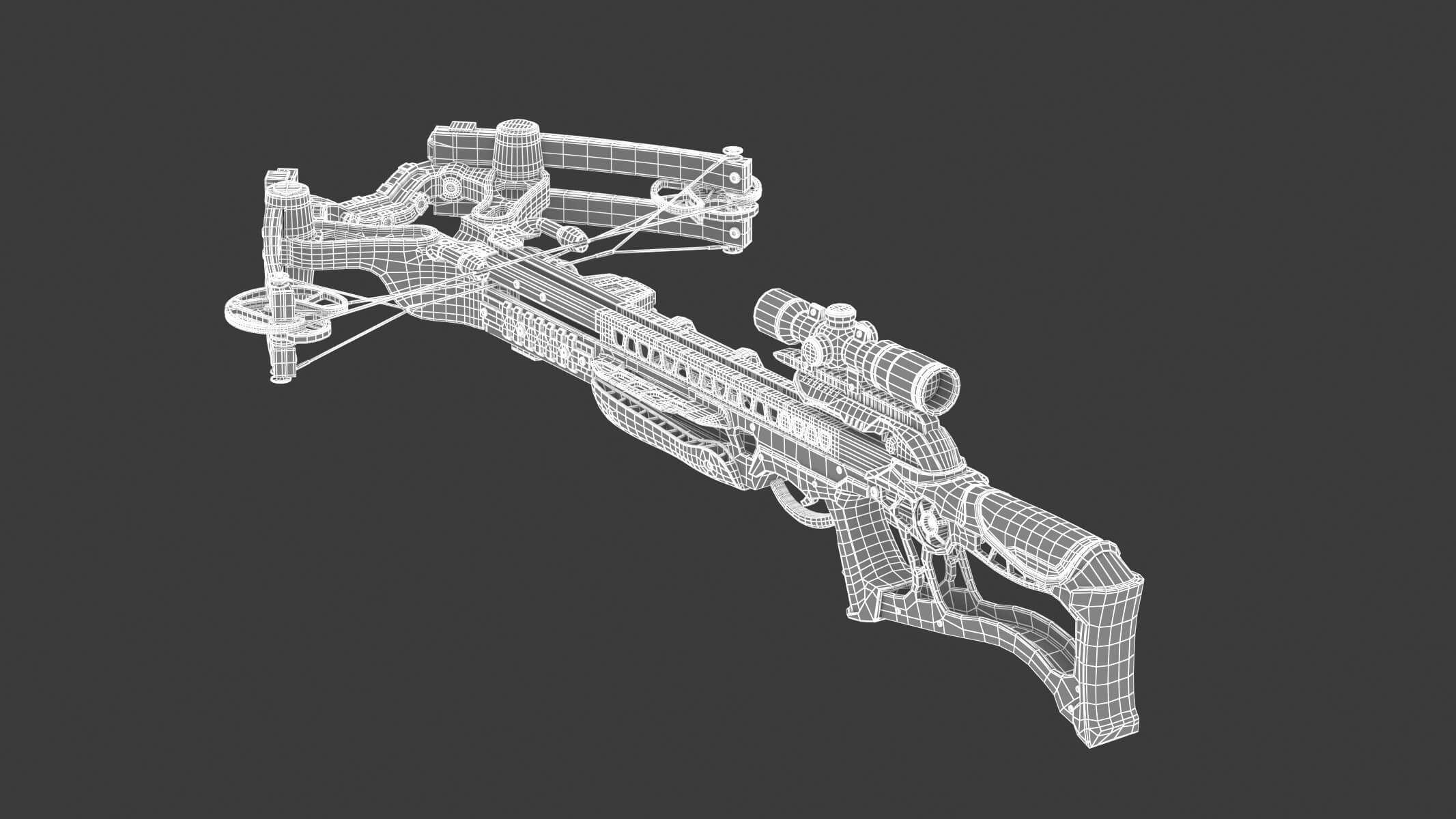 Generic Crossbow - 3D Model by frezzy