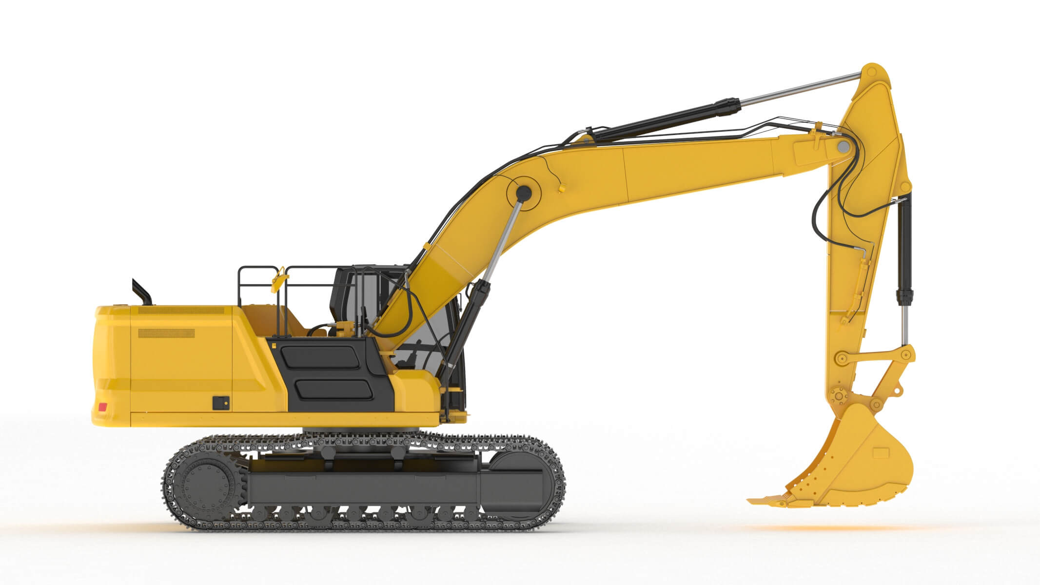 Generic Excavator - 3D Model by frezzy