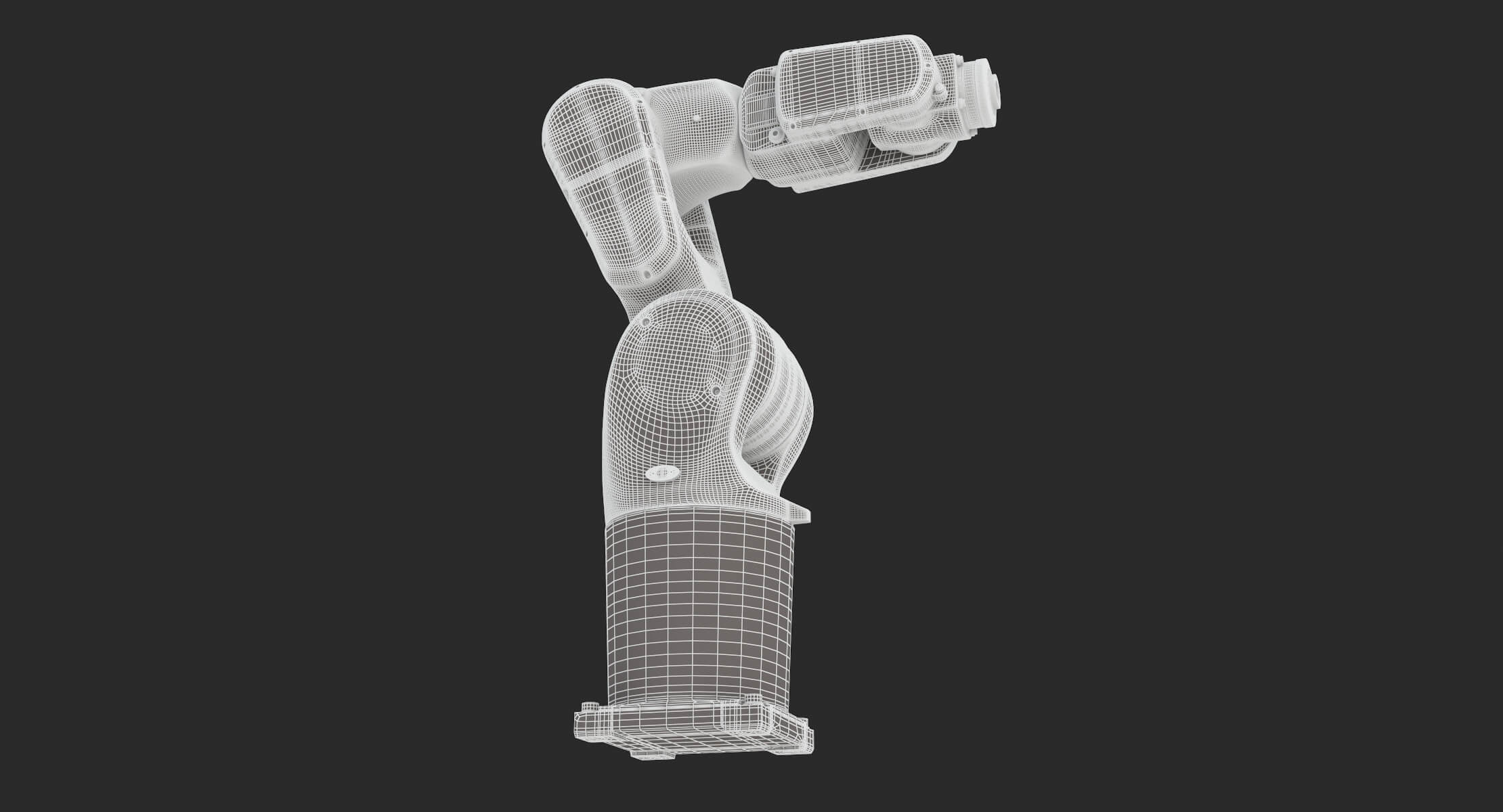 Generic Robotic Arm - 3D Model by frezzy