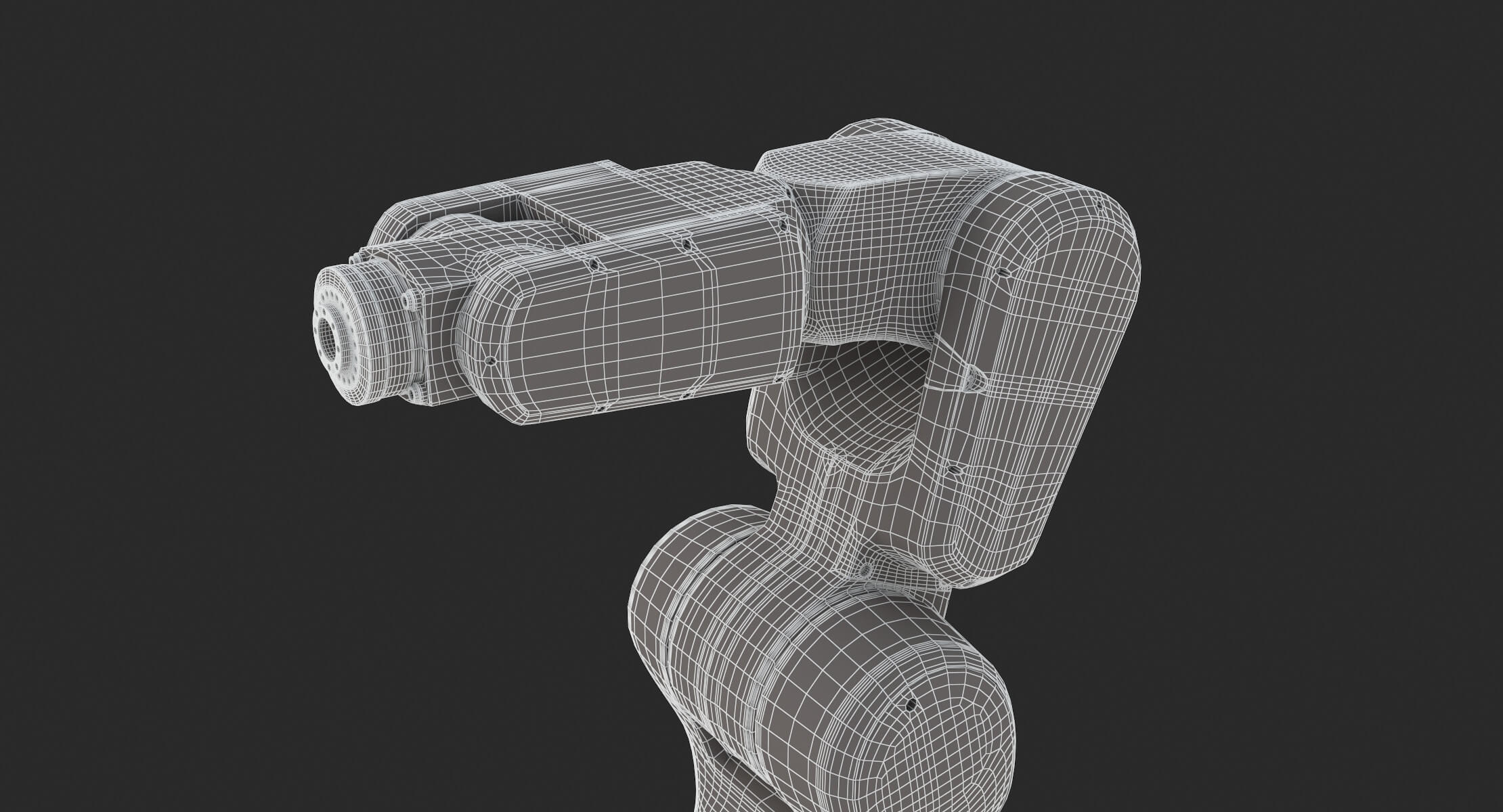 Generic Robotic Arm - 3D Model by frezzy