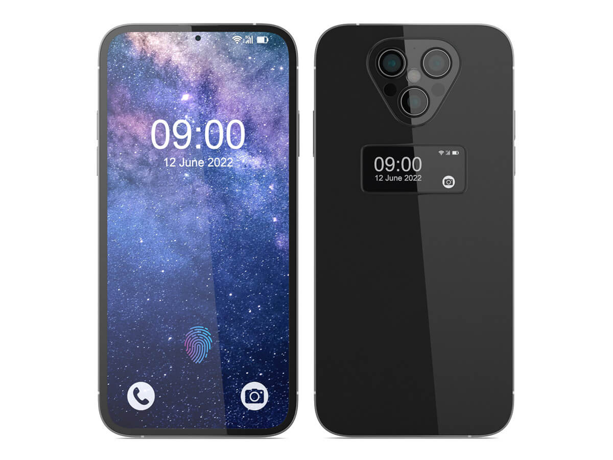 Generic Smartphone 04 - 3D Model by frezzy