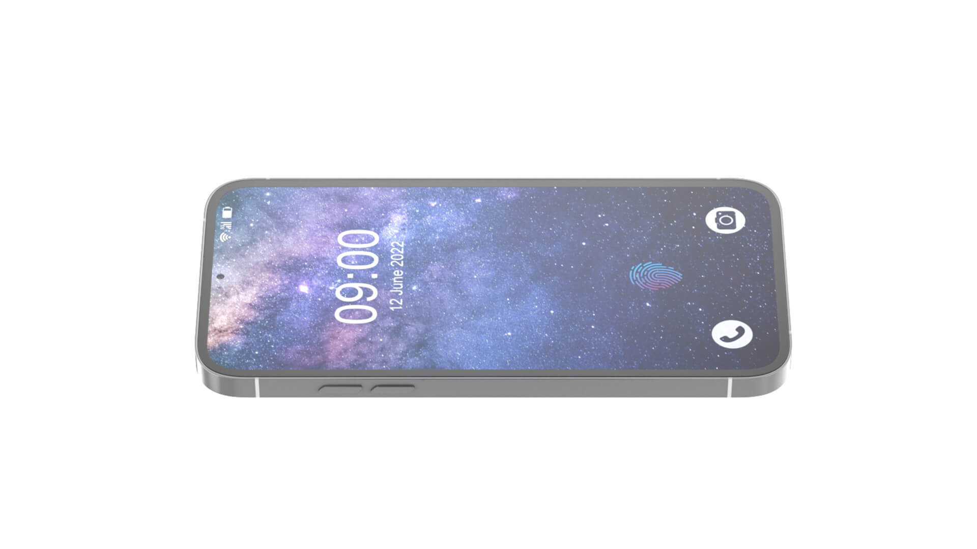 Generic Smartphone 04 - 3D Model by frezzy