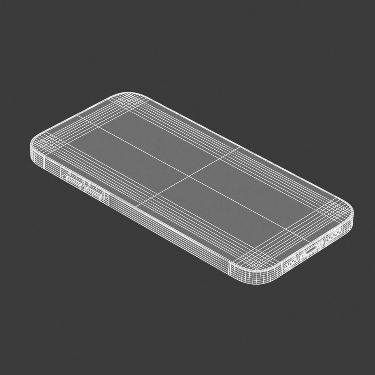 Generic Smartphone 04 - 3D Model by frezzy