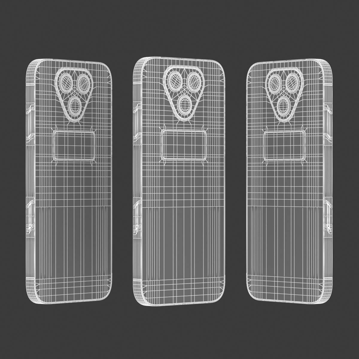 Generic Smartphone 04 - 3D Model by frezzy