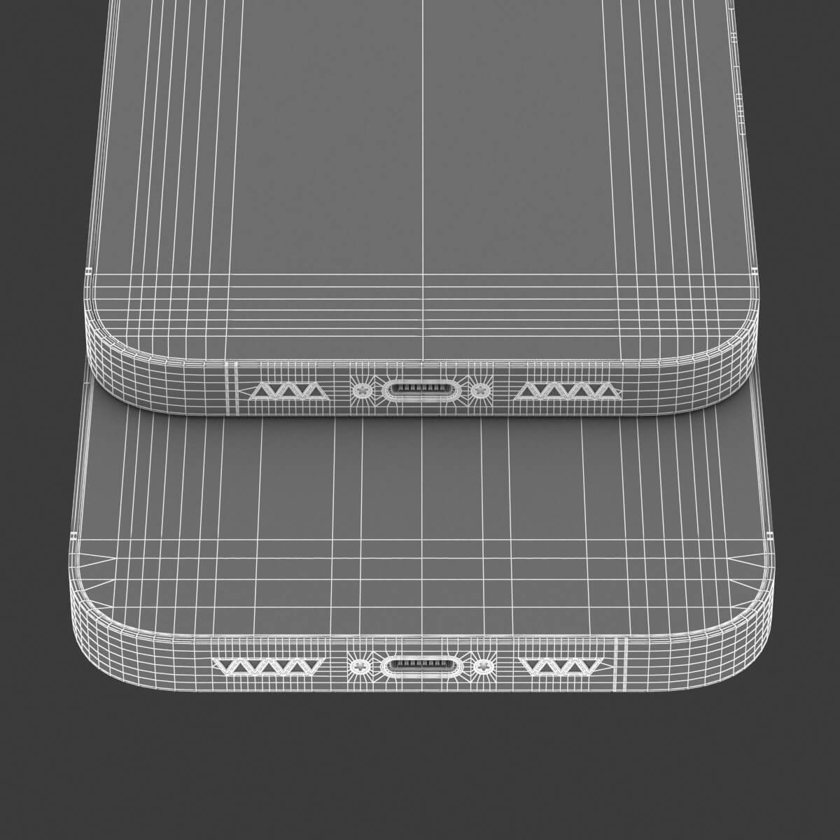 Generic Smartphone 04 - 3D Model by frezzy
