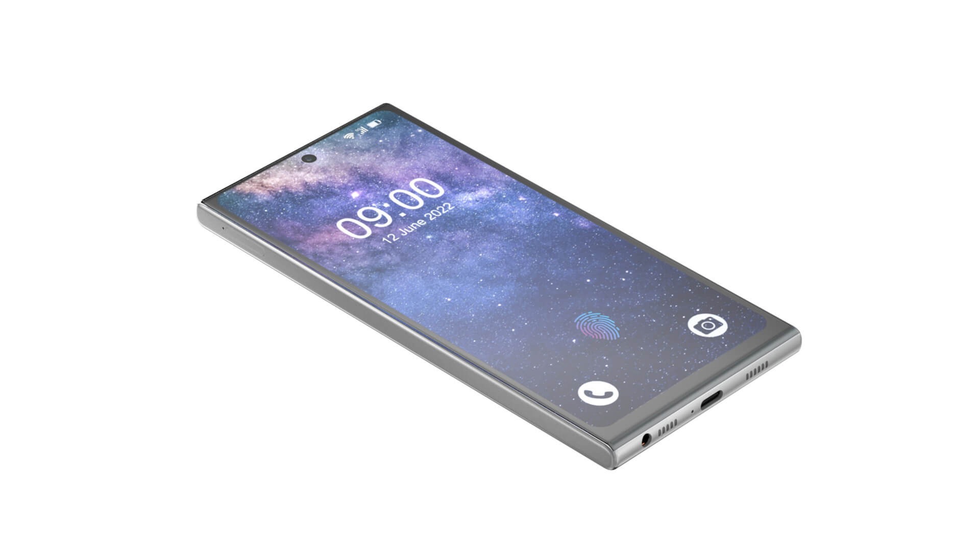 Generic Smartphone 05 - 3D Model by frezzy