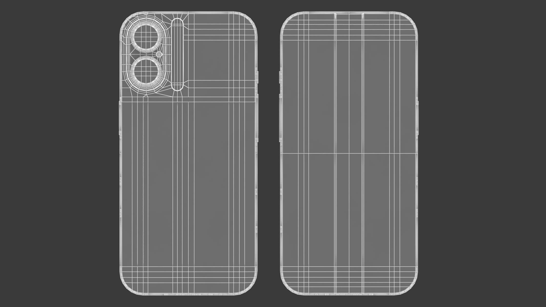 Generic Smartphone 06 6.1 Inches Screen - 3D Model by frezzy