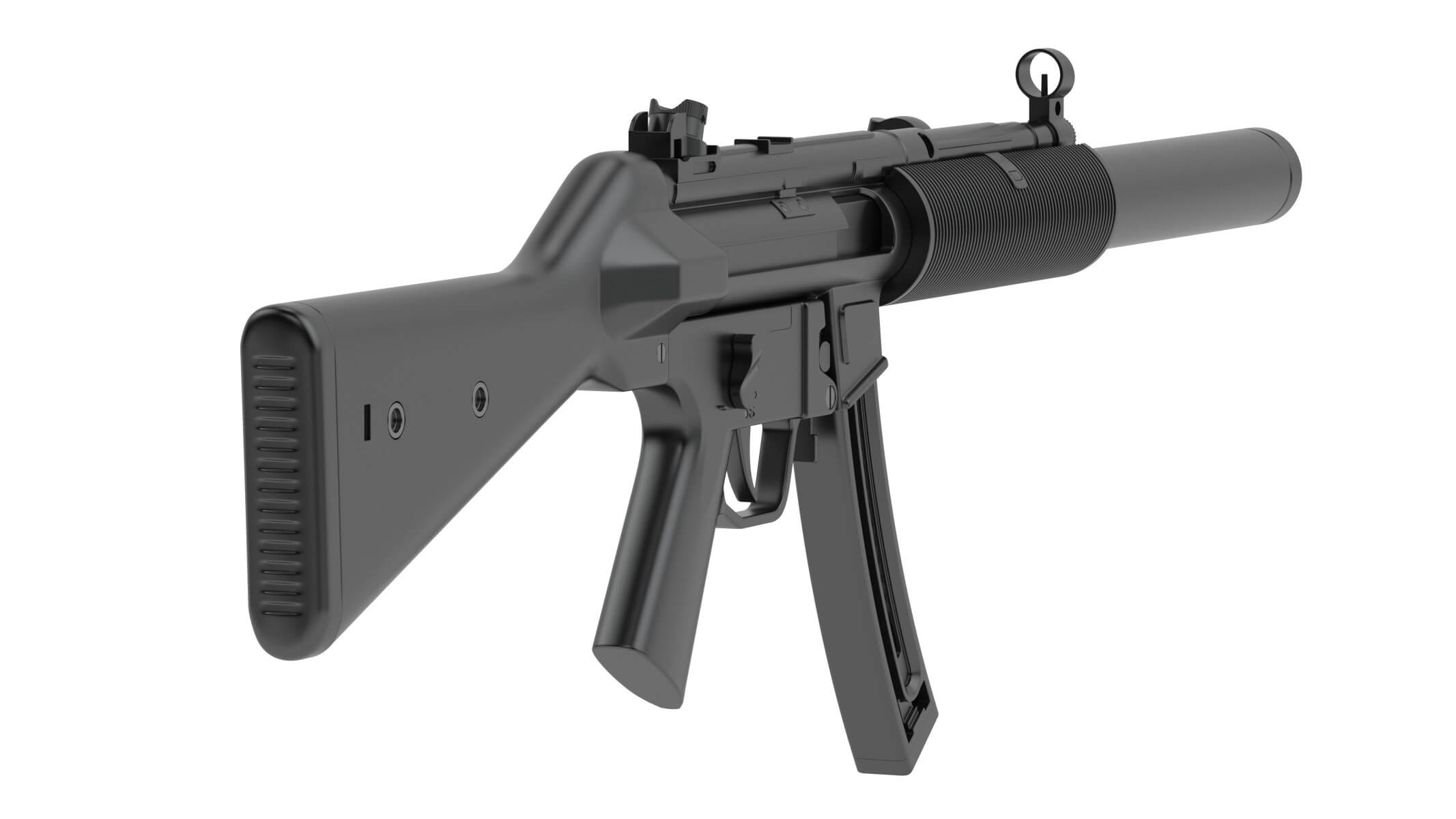 German Sport Guns GSG-5 3D Model by frezzy