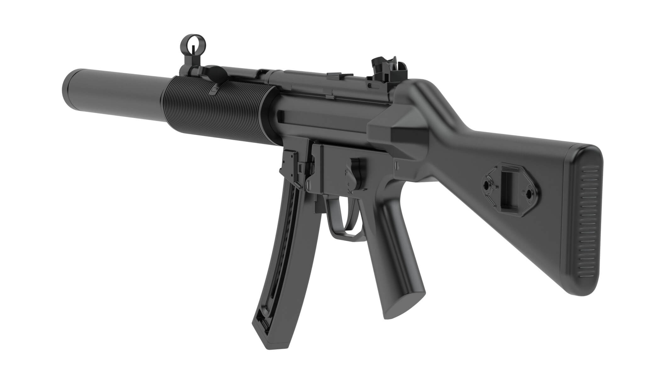 German Sport Guns GSG-5 3D Model by frezzy