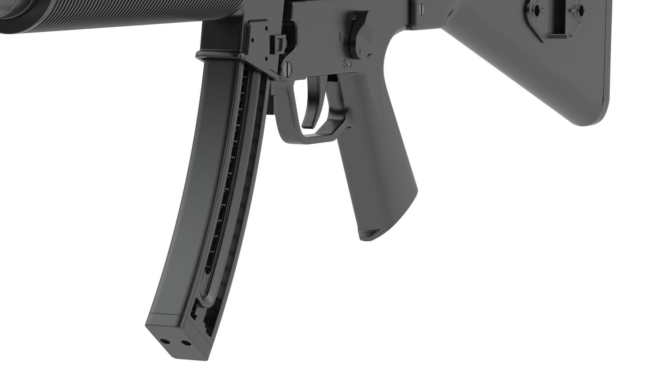 German Sport Guns GSG-5 3D Model by frezzy