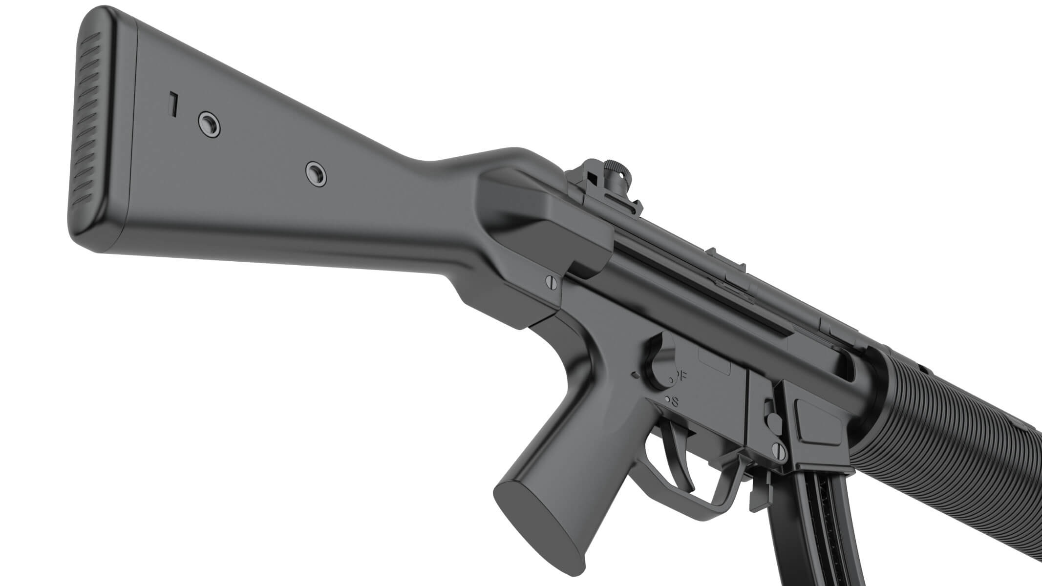 German Sport Guns GSG-5 3D Model by frezzy