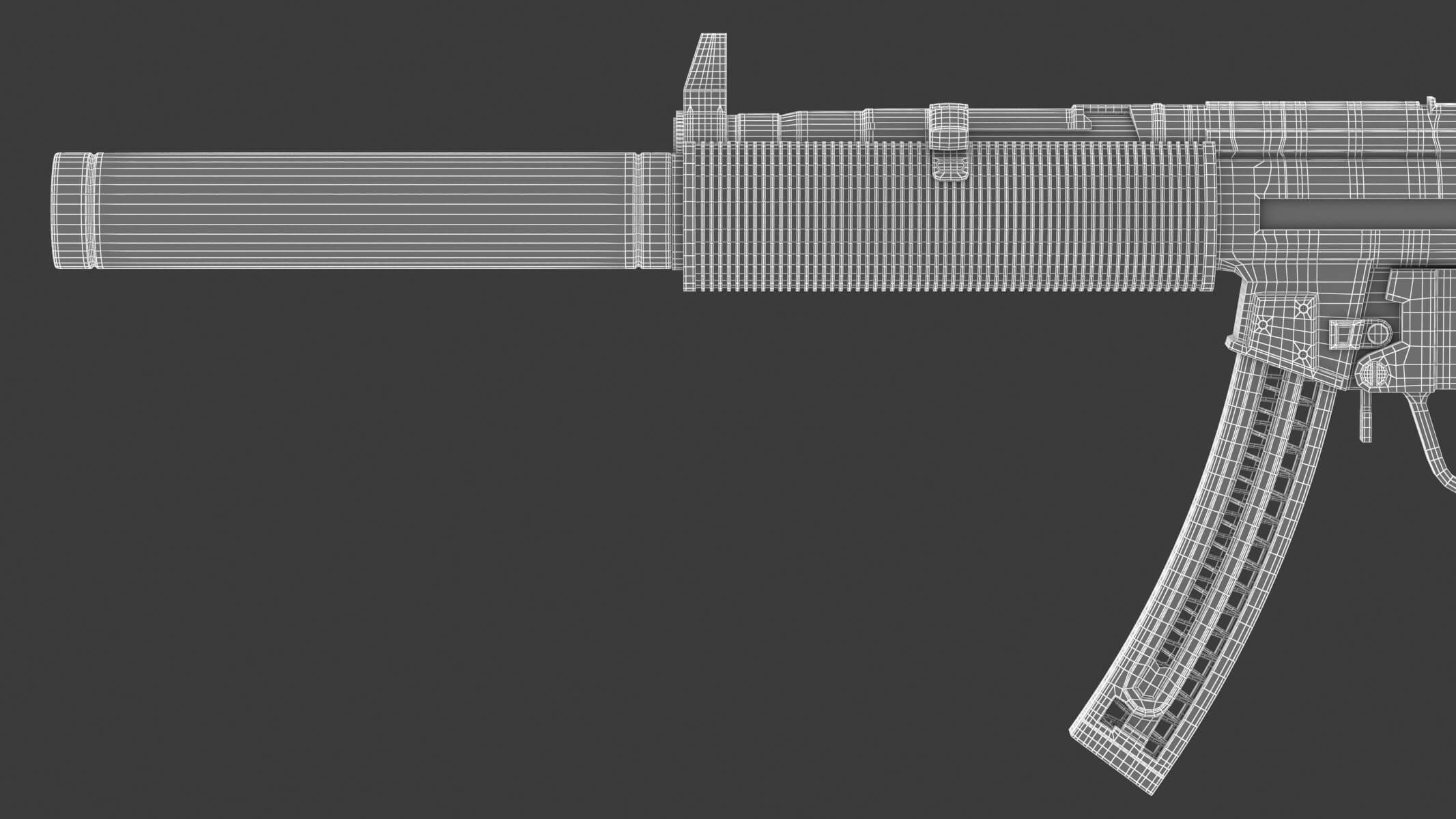 German Sport Guns GSG-5 3D Model by frezzy