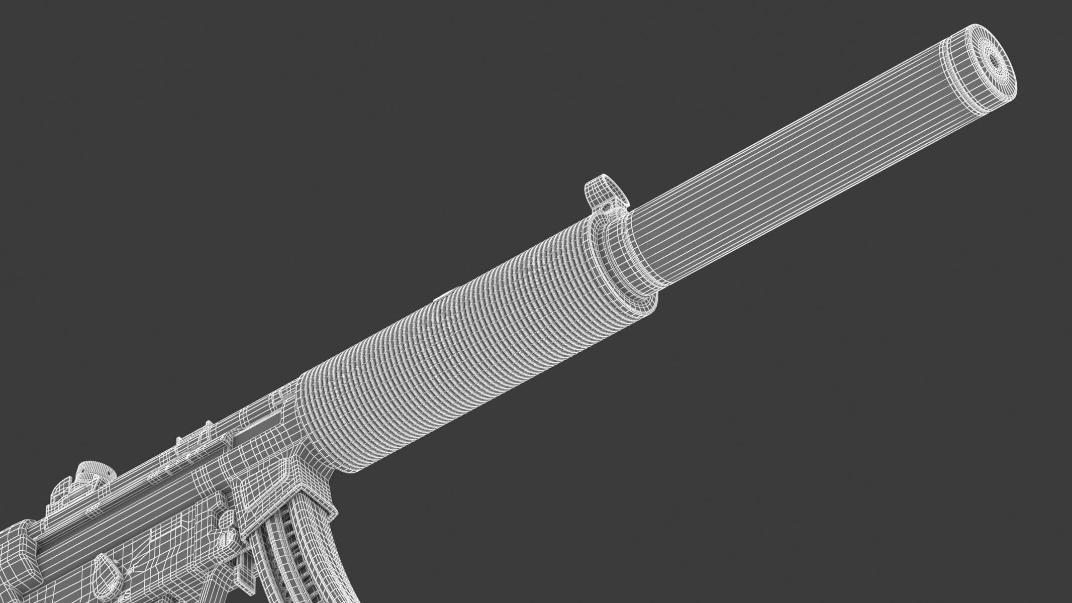 German Sport Guns GSG-5 3D Model by frezzy