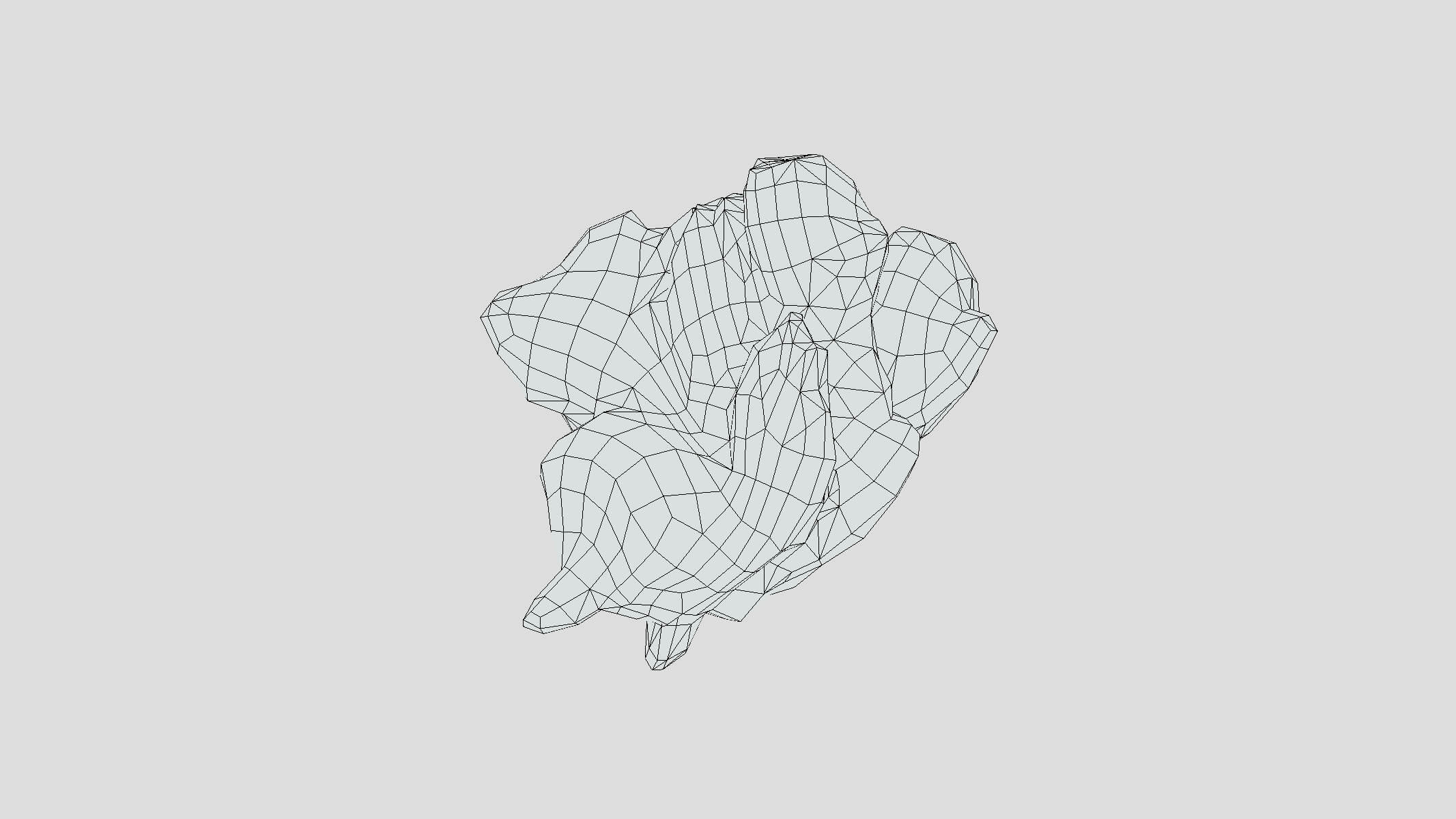 Ginger Low Poly - 3D Model by frezzy