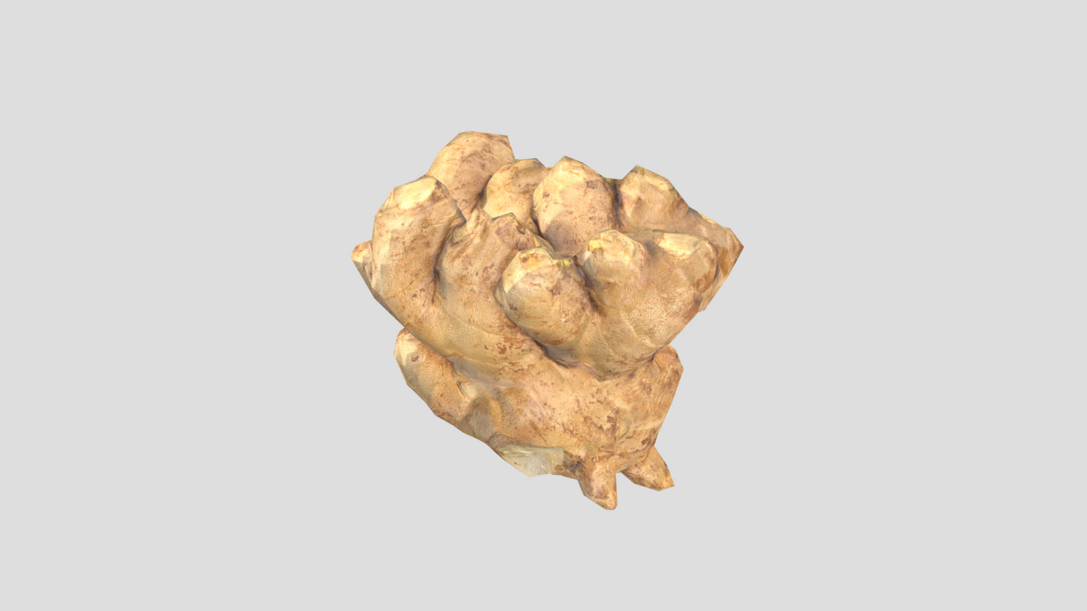 Ginger Low Poly - 3D Model by frezzy