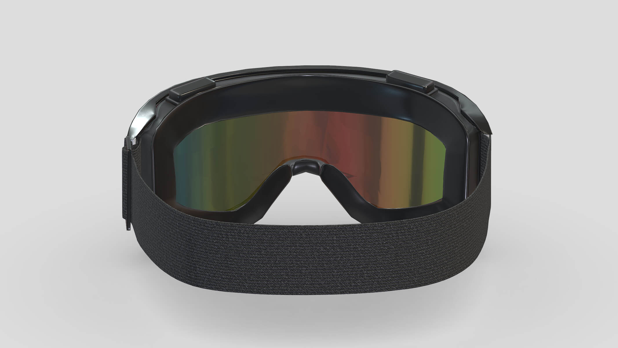Goggle Glasses Low Poly - 3D Model by frezzy